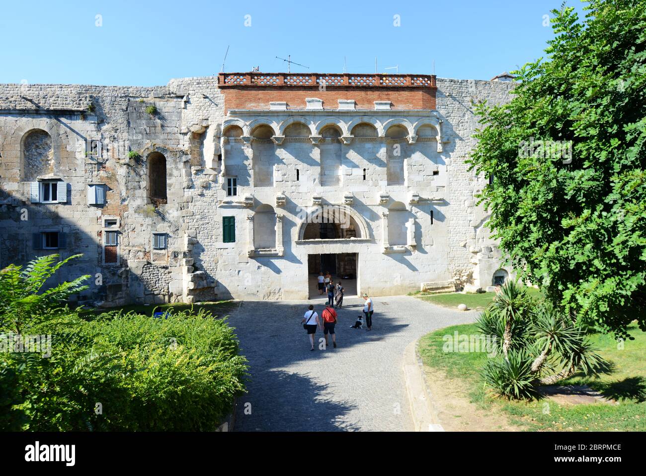 The Golden Gate is a 4th-century Roman stone entryway to Diocletian's ...