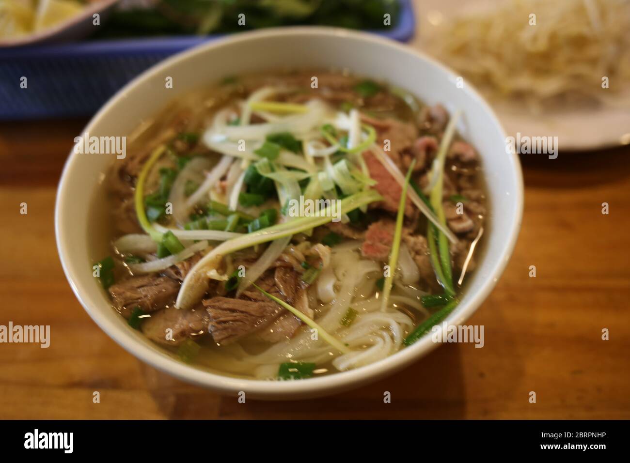 Bowl of Pho Stock Photo - Alamy
