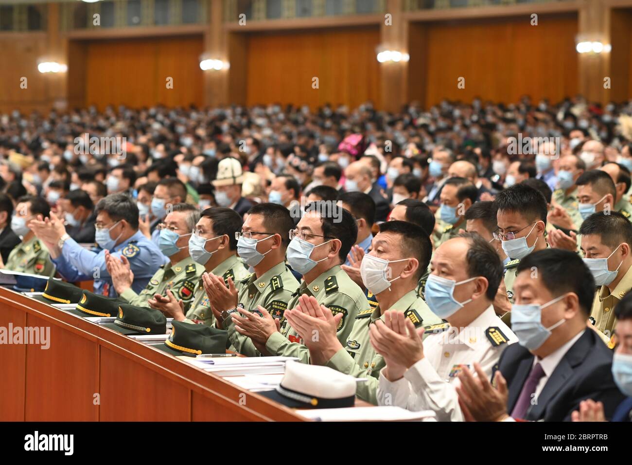 Beijing, China. 22nd May, 2020. The third session of the 13th National ...