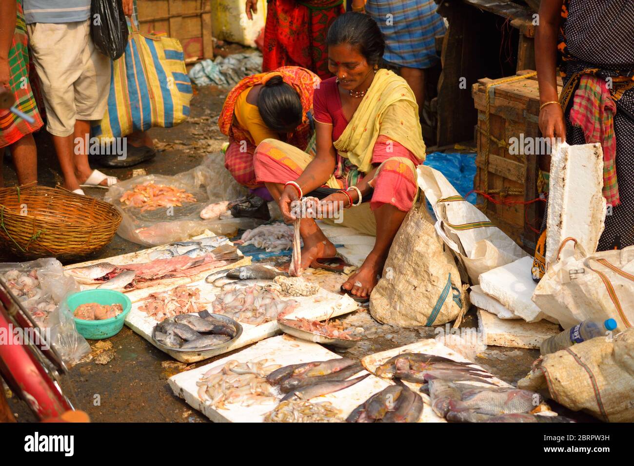 Kolkata fish market hi-res stock photography and images - Alamy