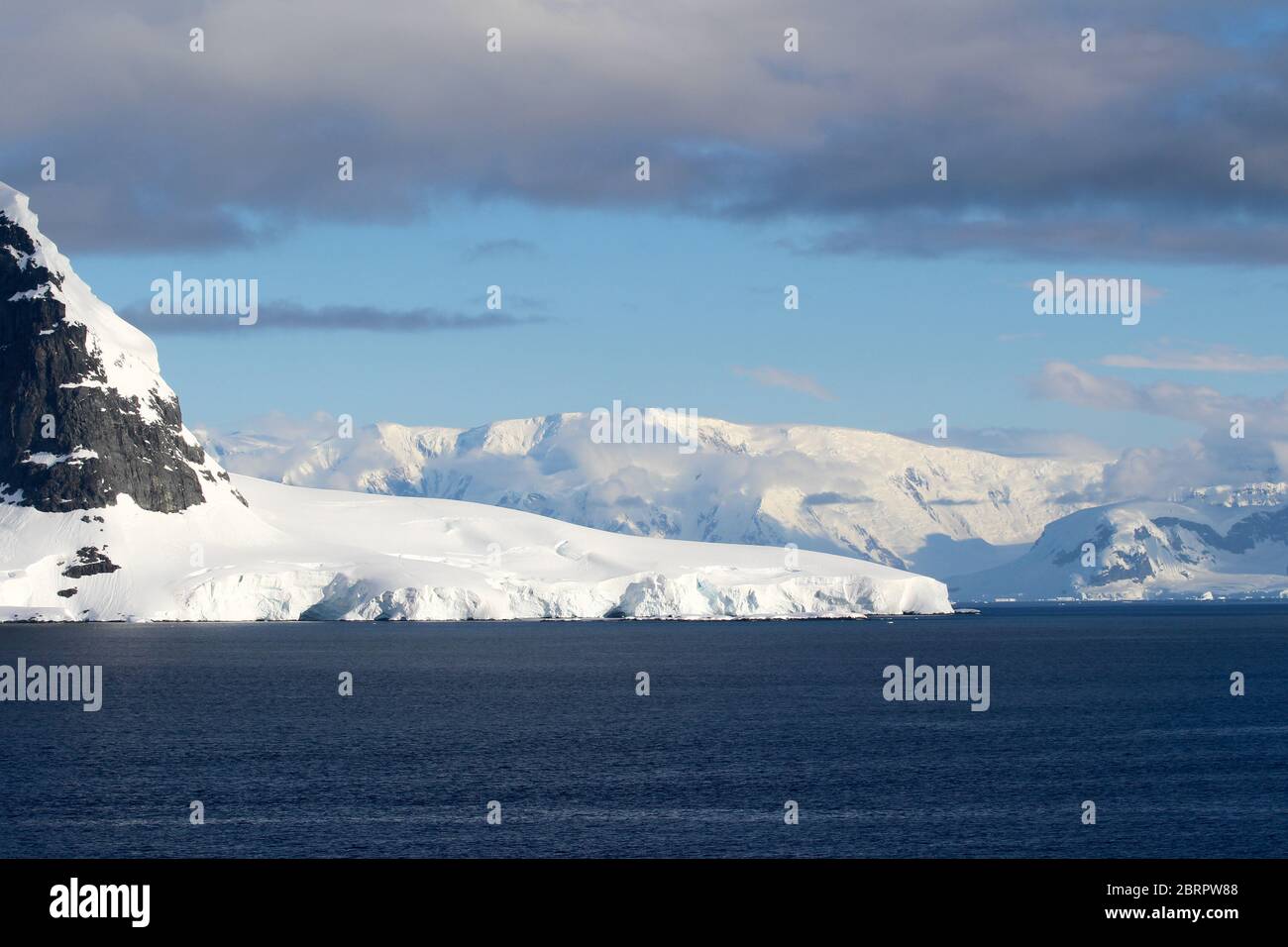 The frozen coasts of the Antarctic Peninsula, Palmer Archipelago ...