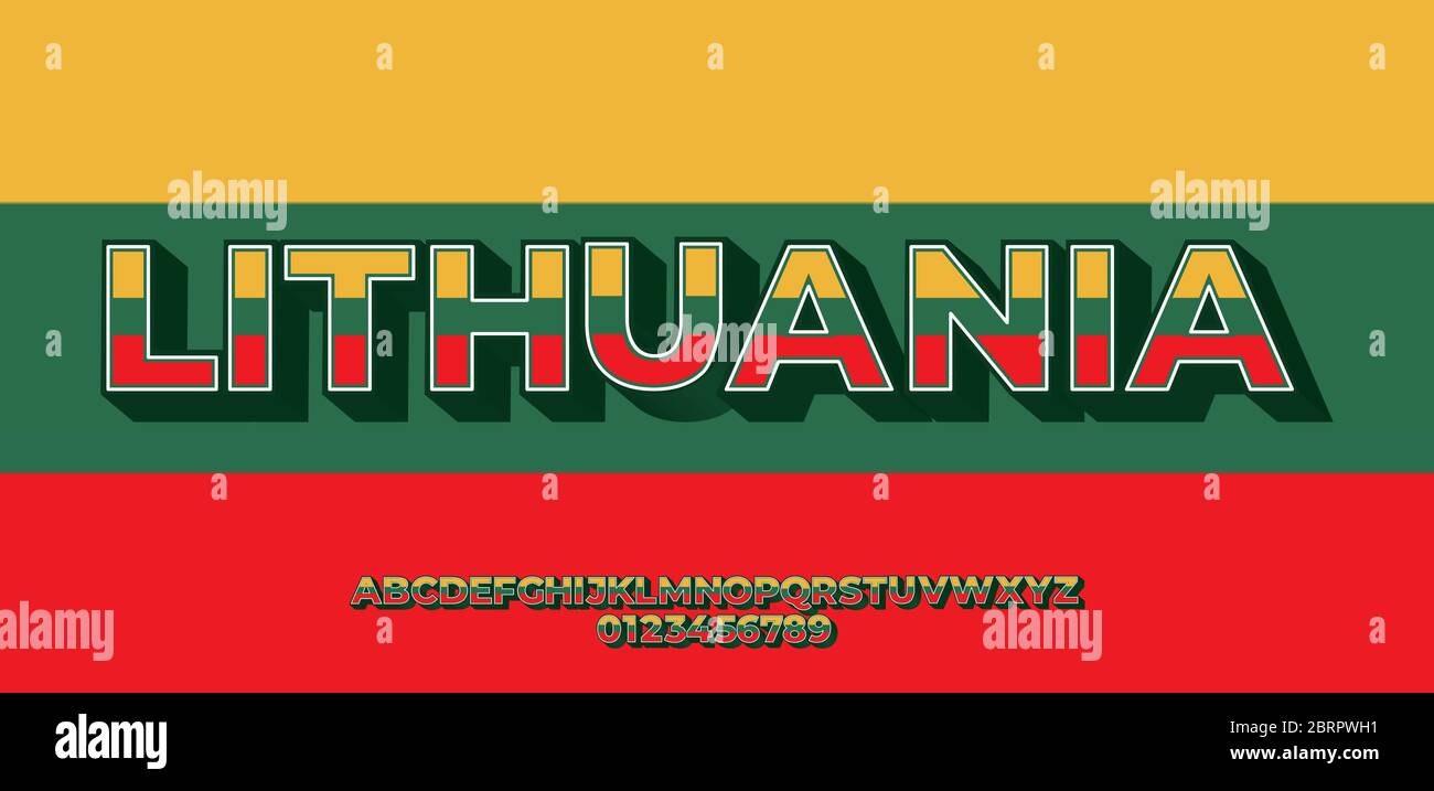 Lithuanian school Stock Vector Images - Alamy