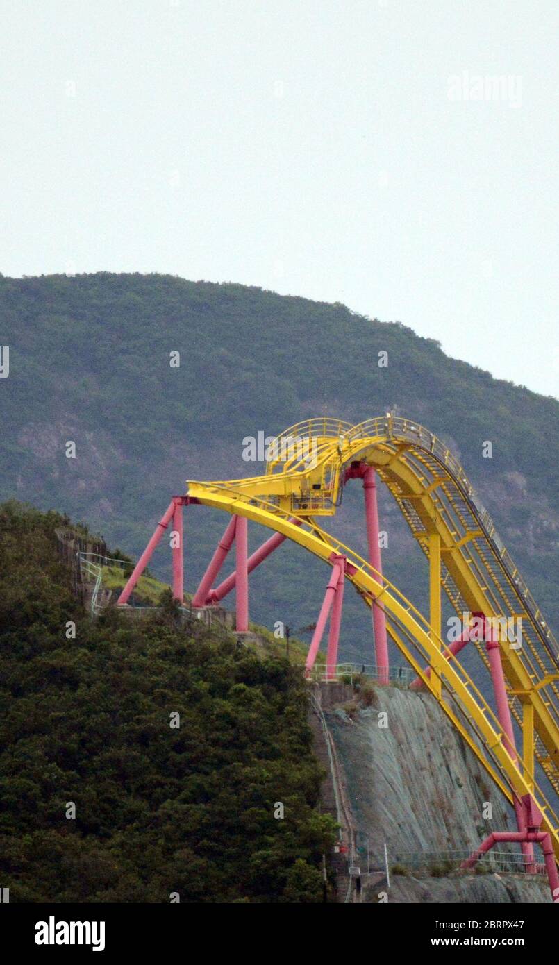 Hong kong ocean park coaster hi-res stock photography and images - Alamy