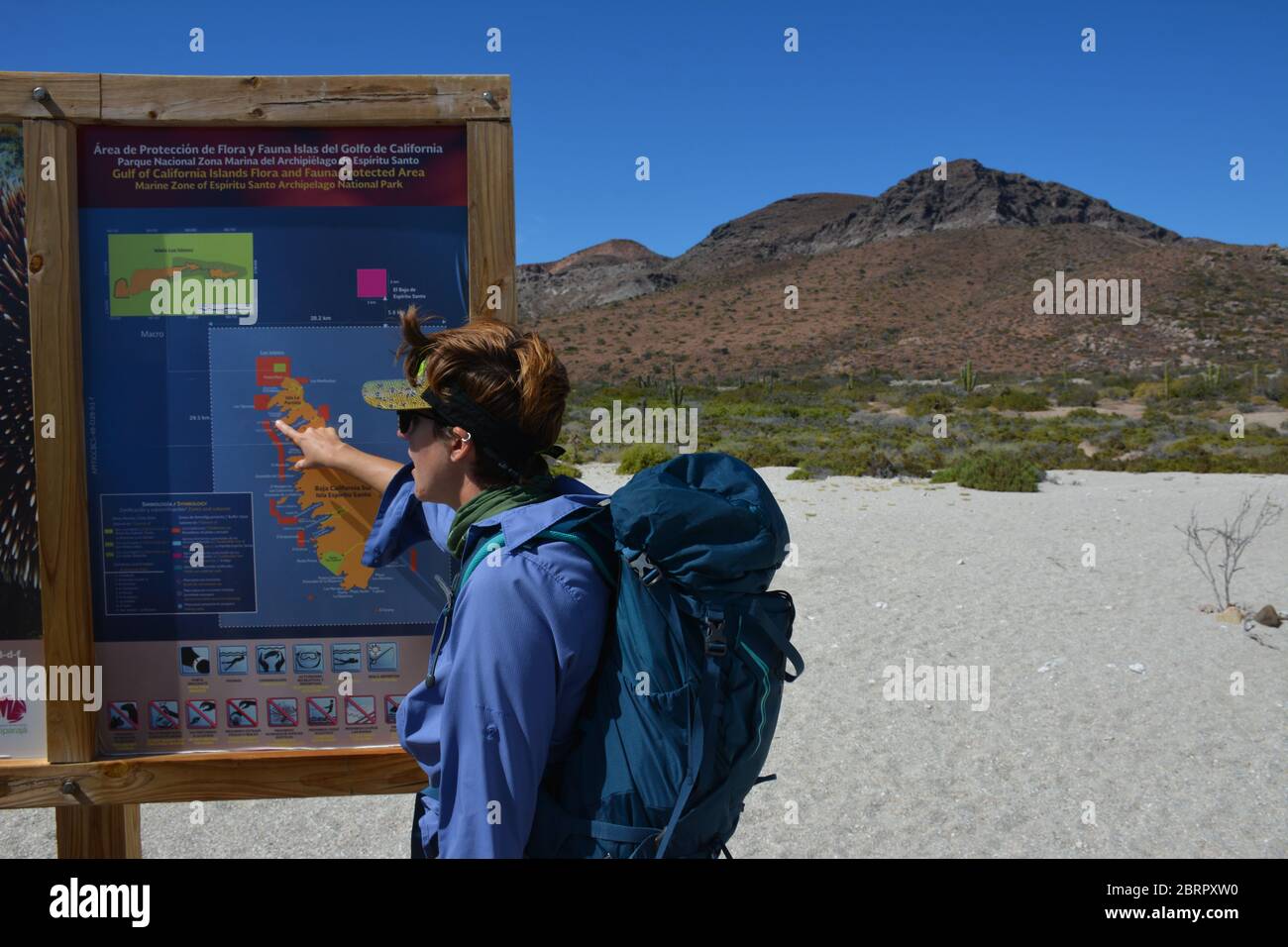 Baja california map hi-res stock photography and images - Alamy