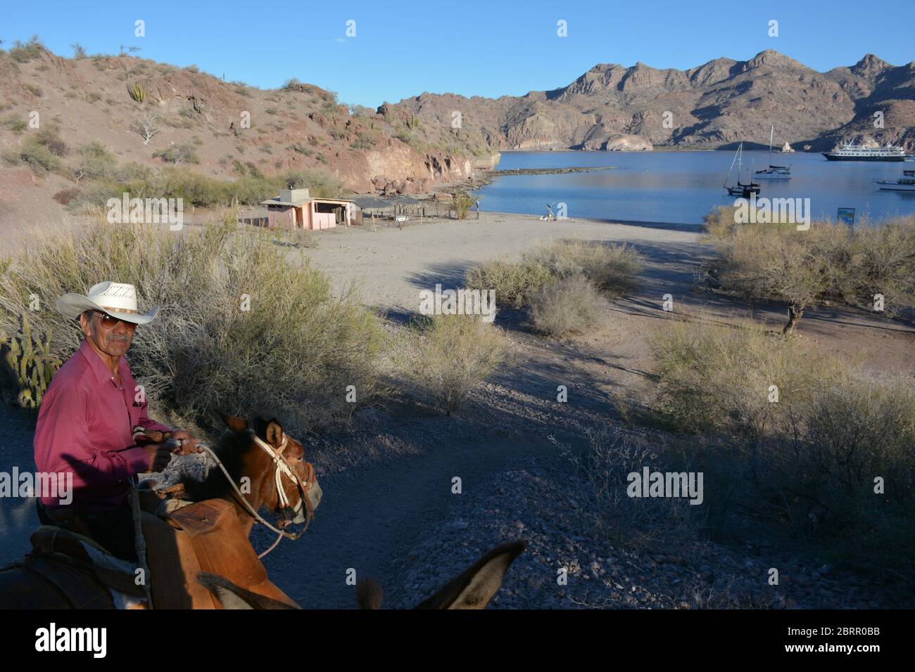 Horseriding with rancheros from Rancho San Cosme in Loreto at Bahia ...