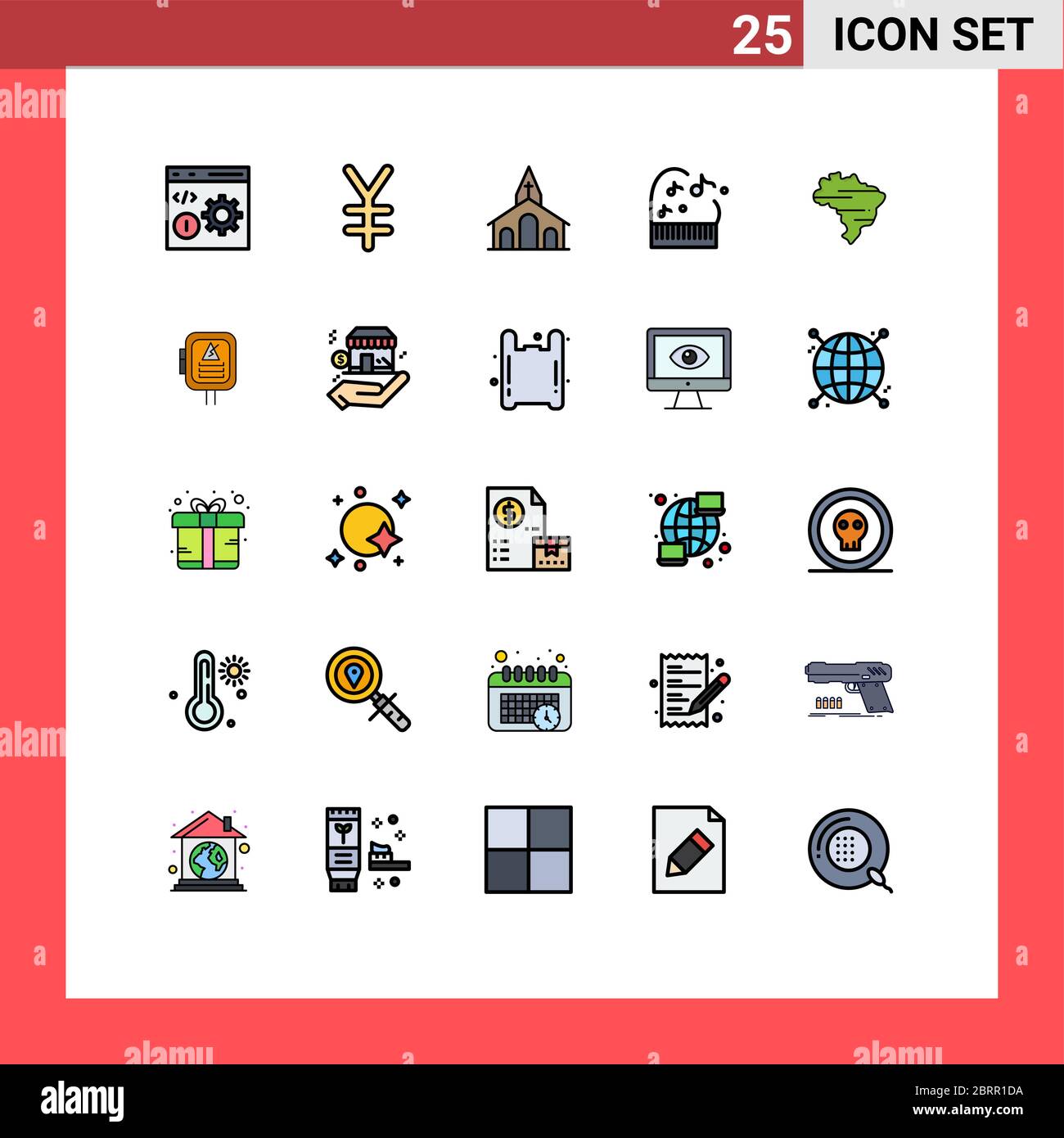 Map symbols church hi-res stock photography and images - Alamy