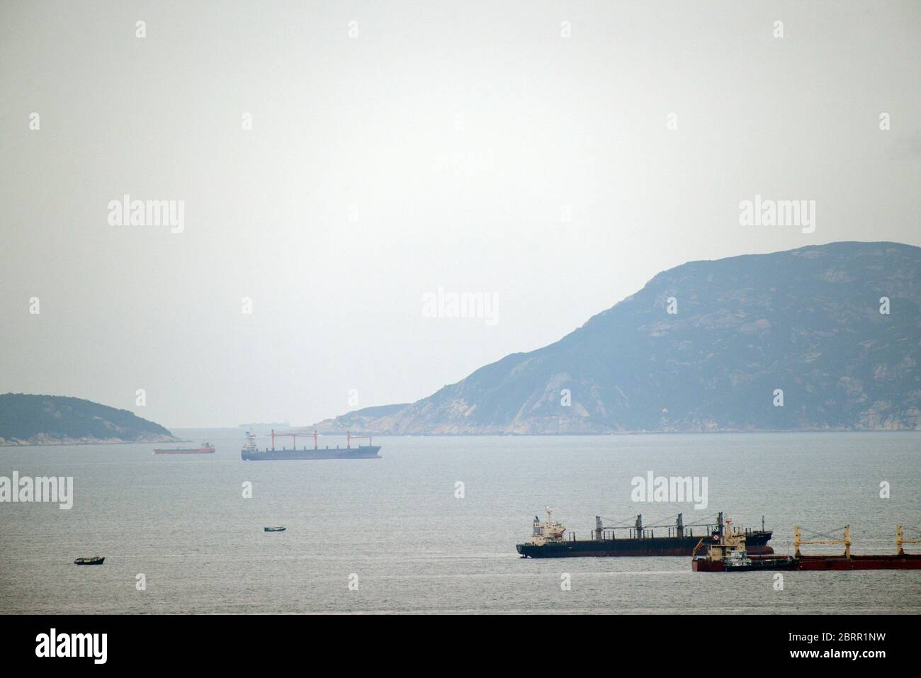 A faraway view of Dangan island, China Stock Photo - Alamy