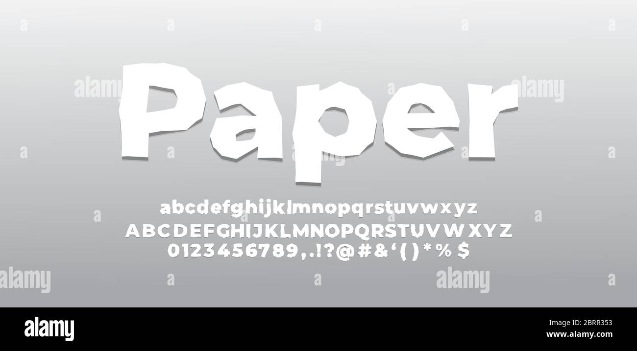 Paper cut designs Stock Vector Images - Alamy