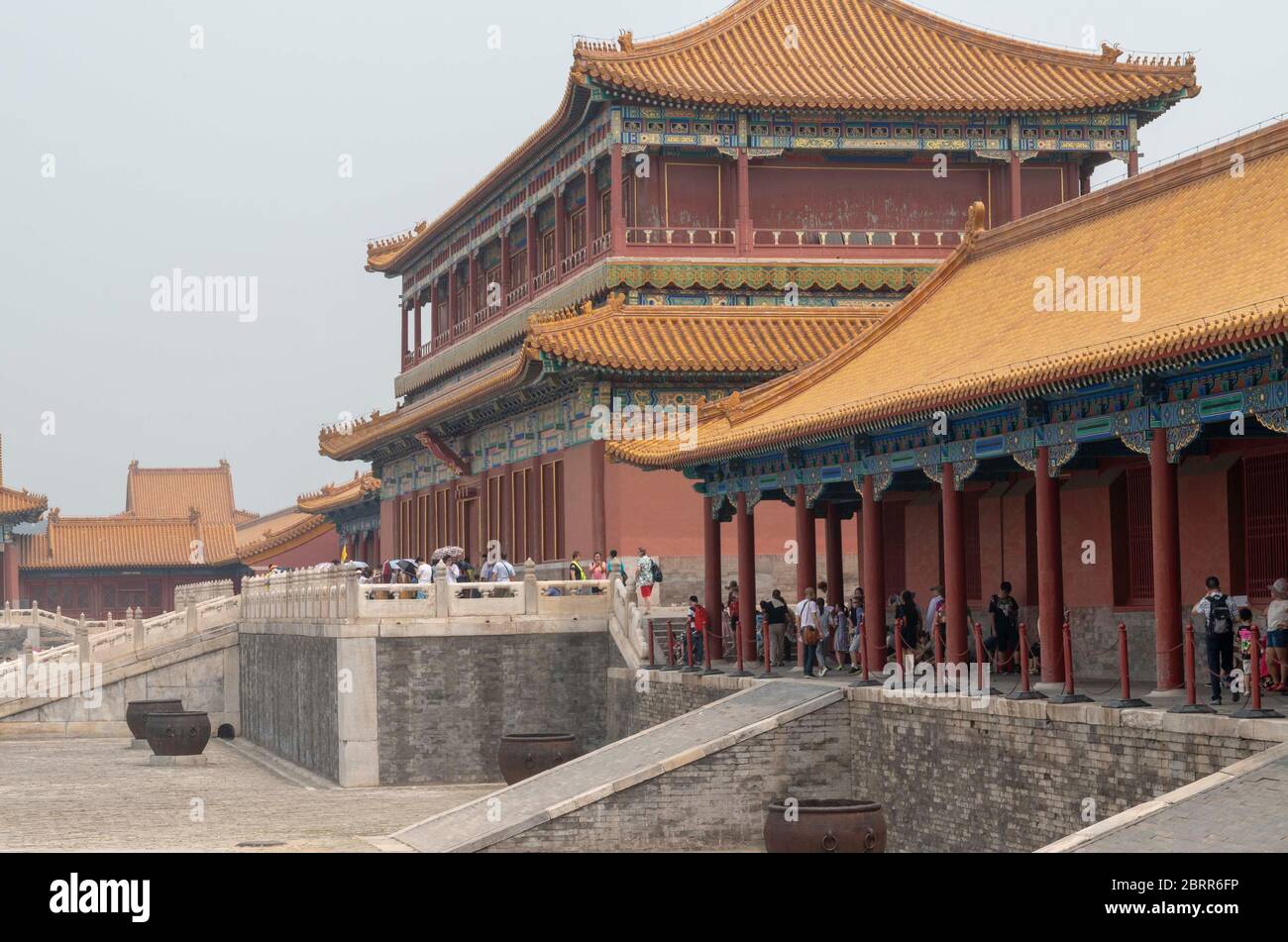 Beijing China Inside the forbidden city Stock Photo - Alamy