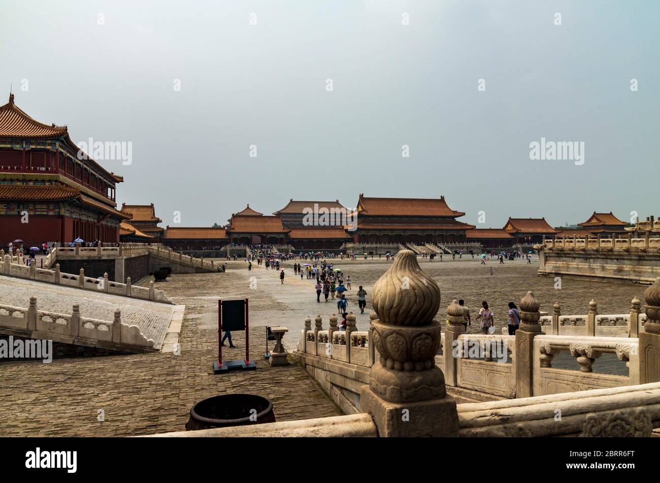Beijing China Inside the forbidden city Stock Photo - Alamy
