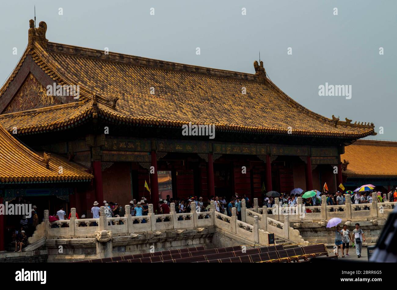 Beijing China Inside the forbidden city Stock Photo - Alamy