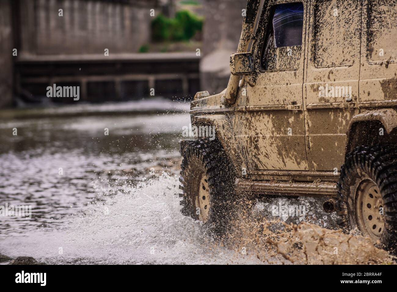 Road adventure. Adventure travel. Expedition offroader. Travel concept ...
