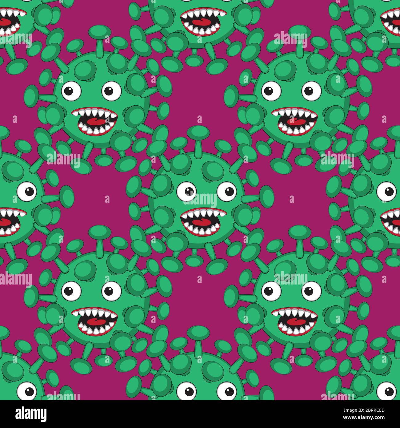 Germs bacteria cartoon Stock Vector Images - Alamy