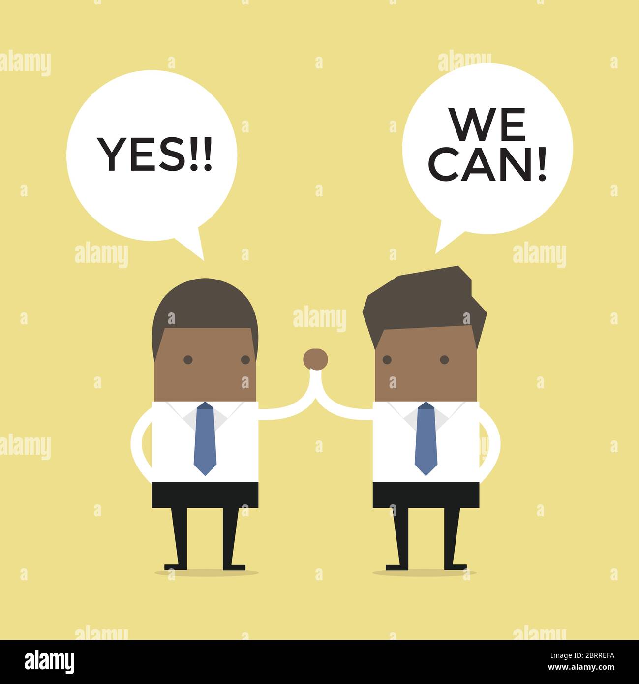 Happy man giving five Stock Vector Images - Alamy