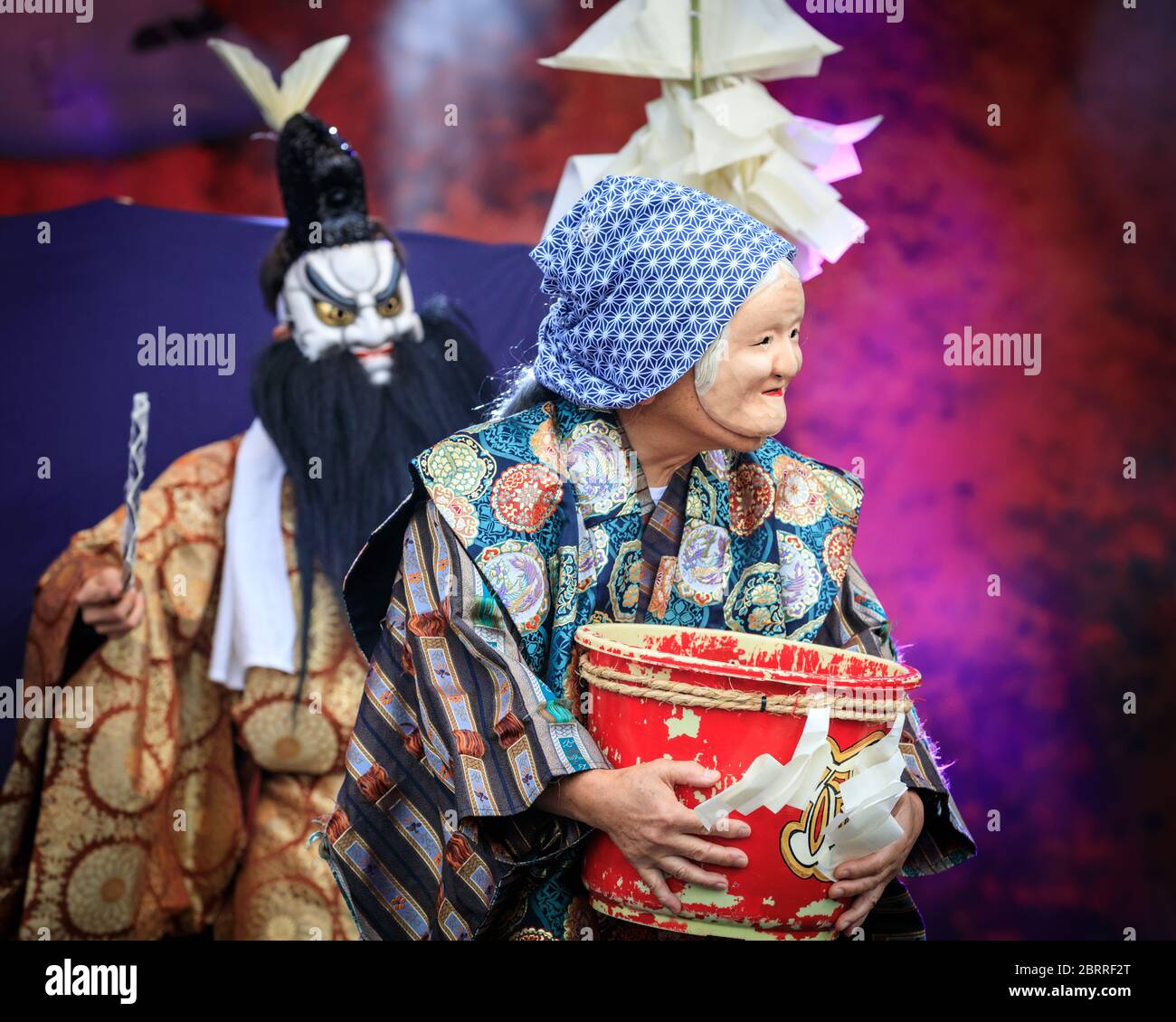Japan Matsuri Festival with traditional dance, Japanese costumes and ...