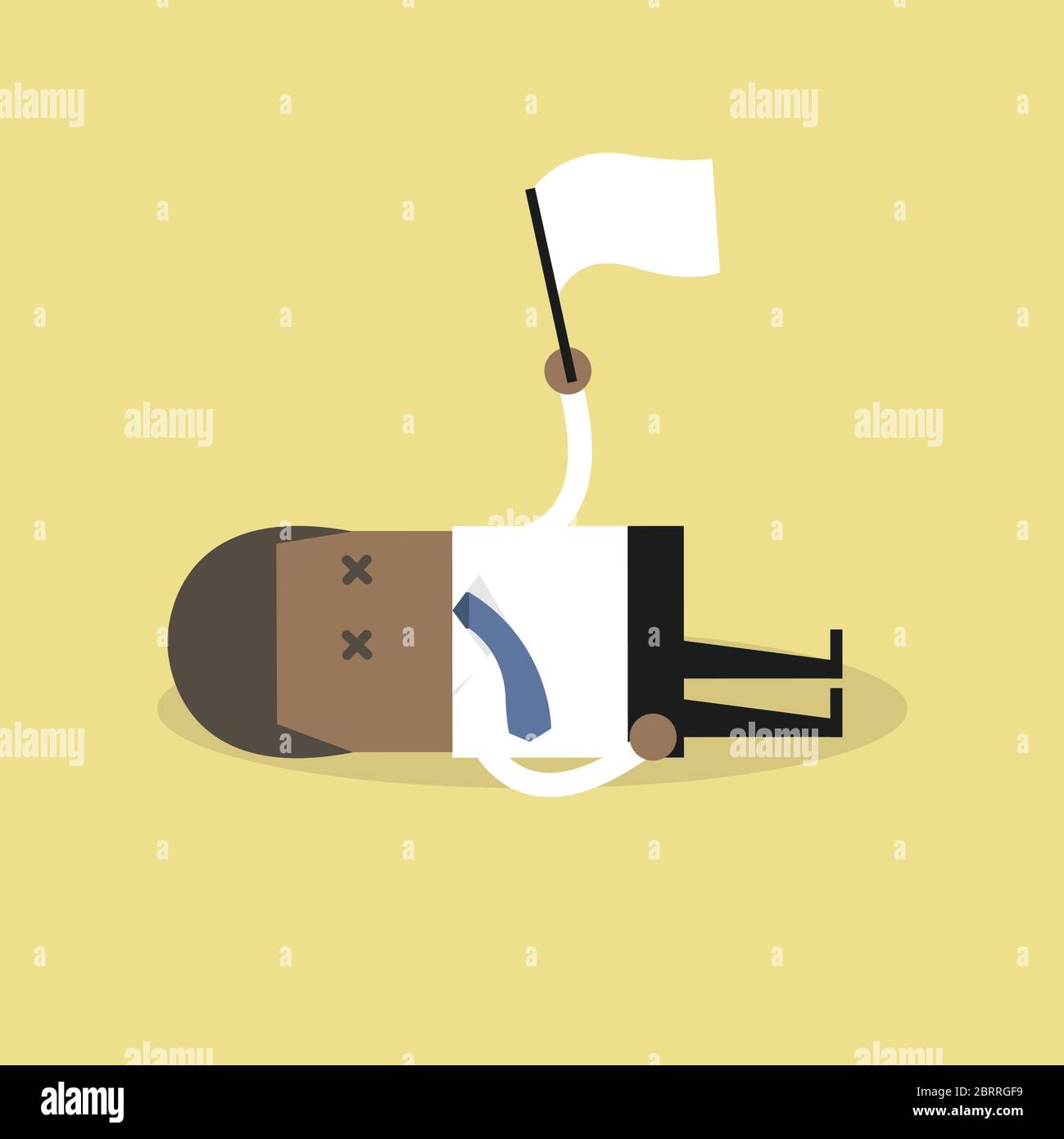 Dead body lying down man Stock Vector Images - Alamy