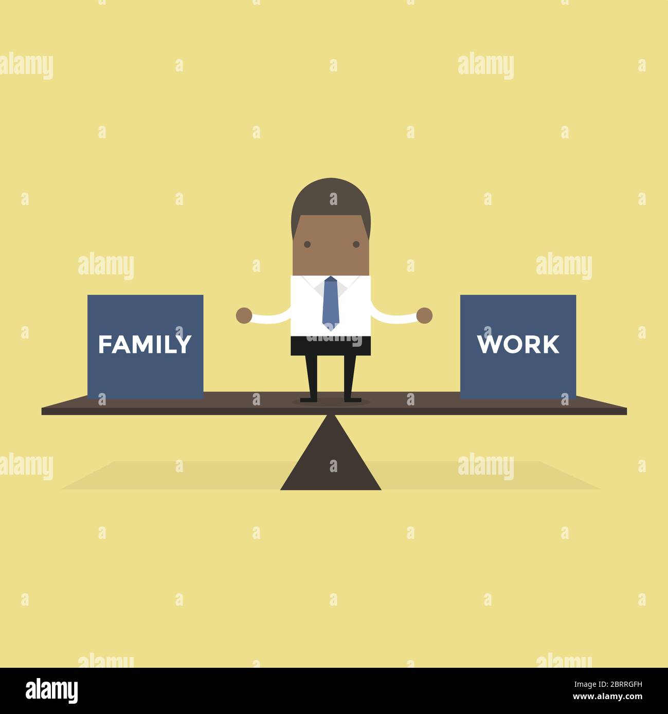 People standing on balance Stock Vector Images - Alamy