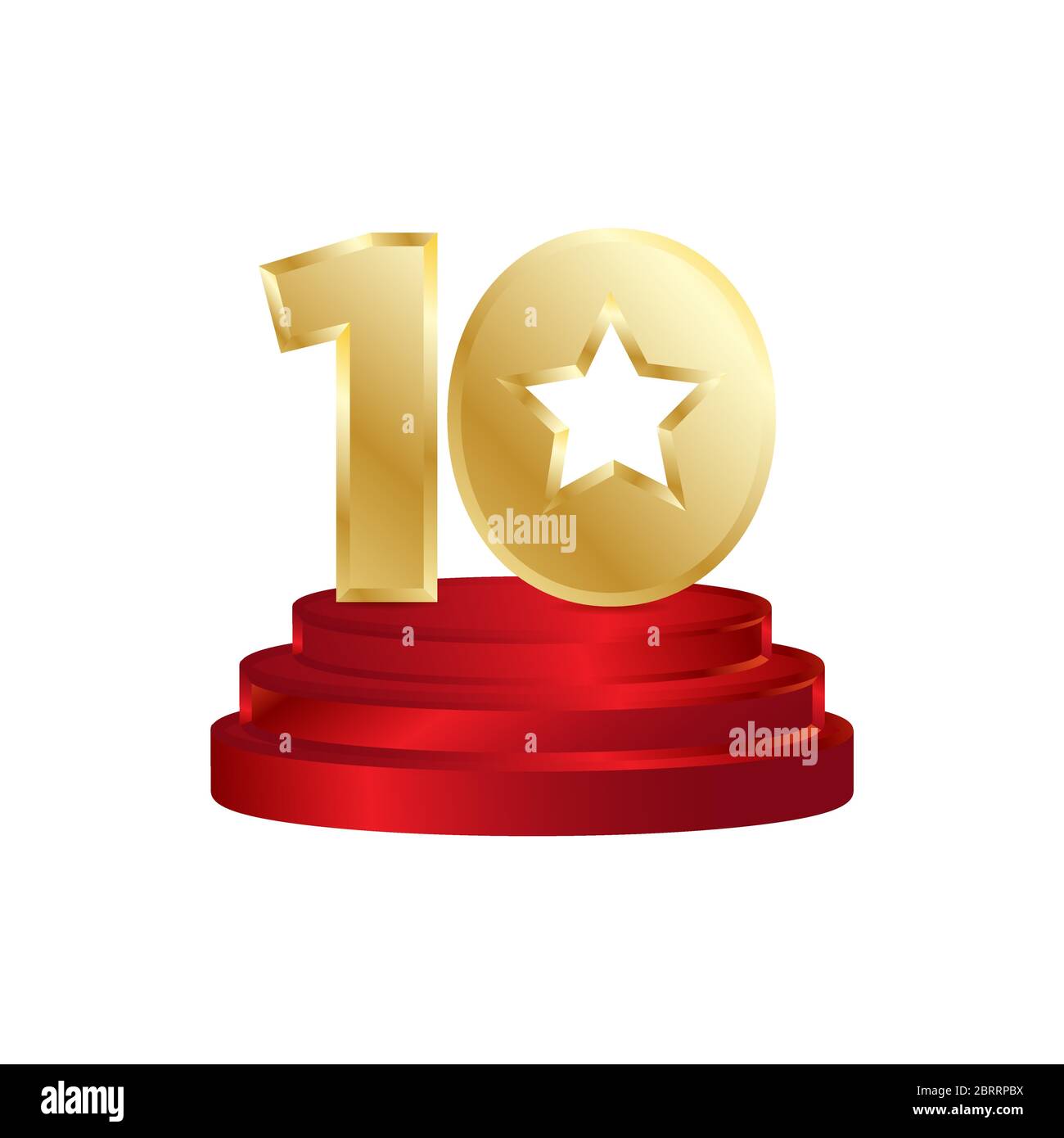 Ten stars Cut Out Stock Images & Pictures - Alamy