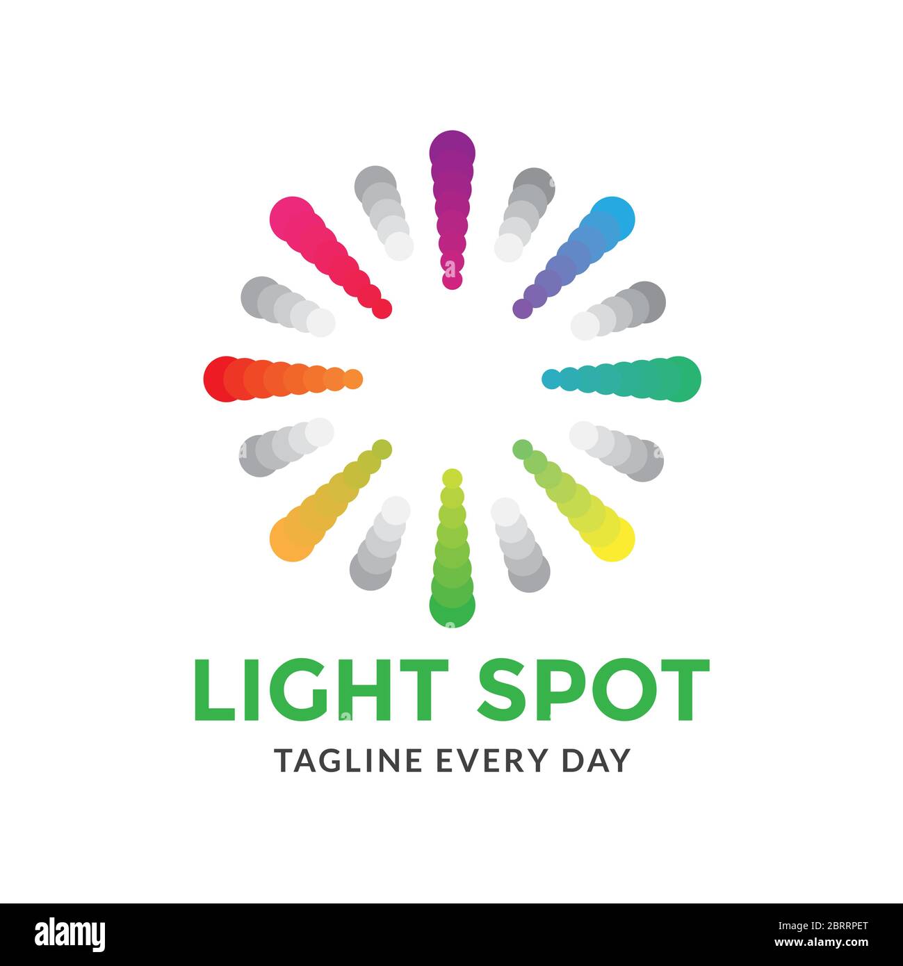 Firework logo modern abstract Stock Vector Images - Alamy