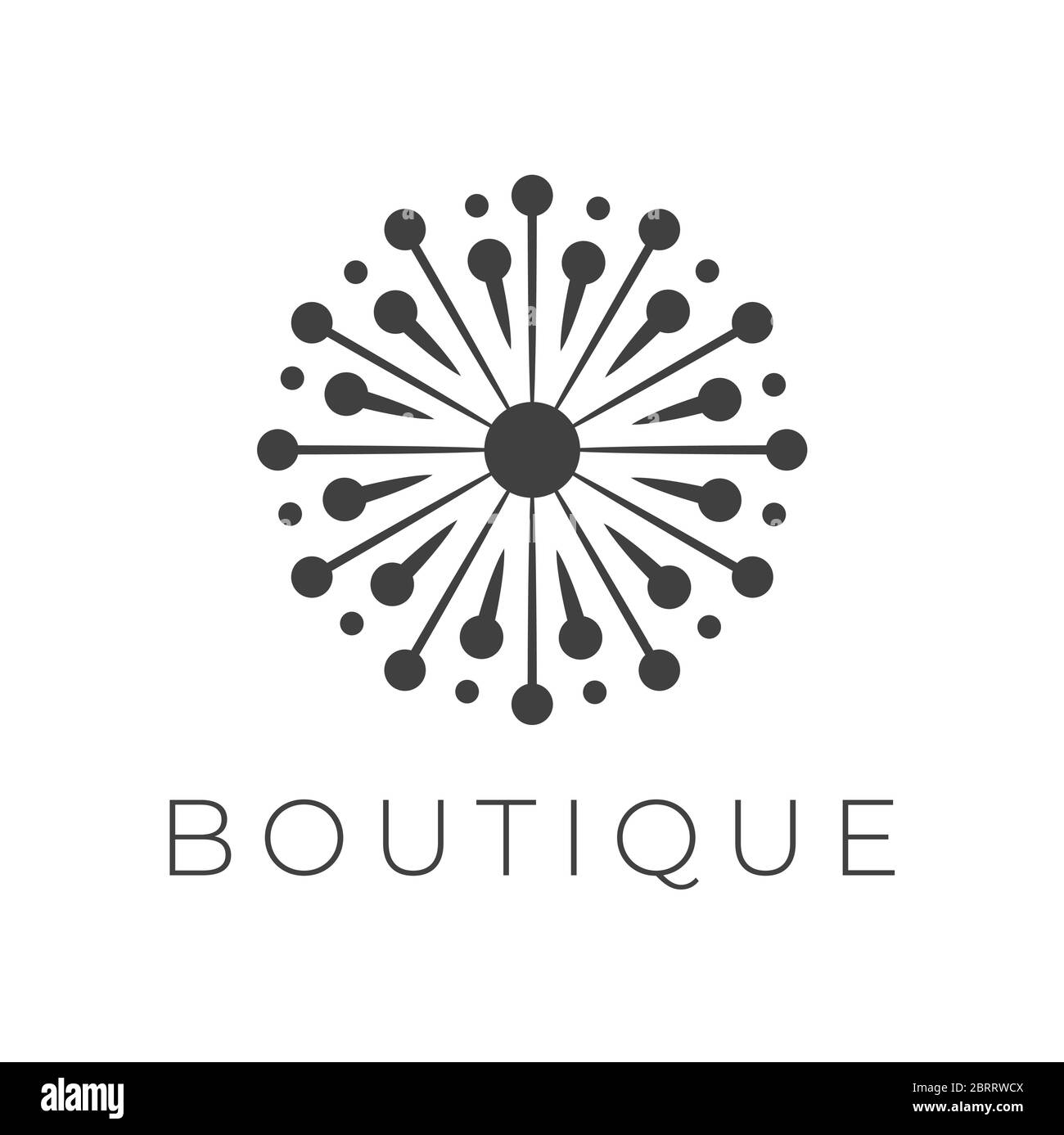 Line art botany template Black and White Stock Photos & Images - Alamy