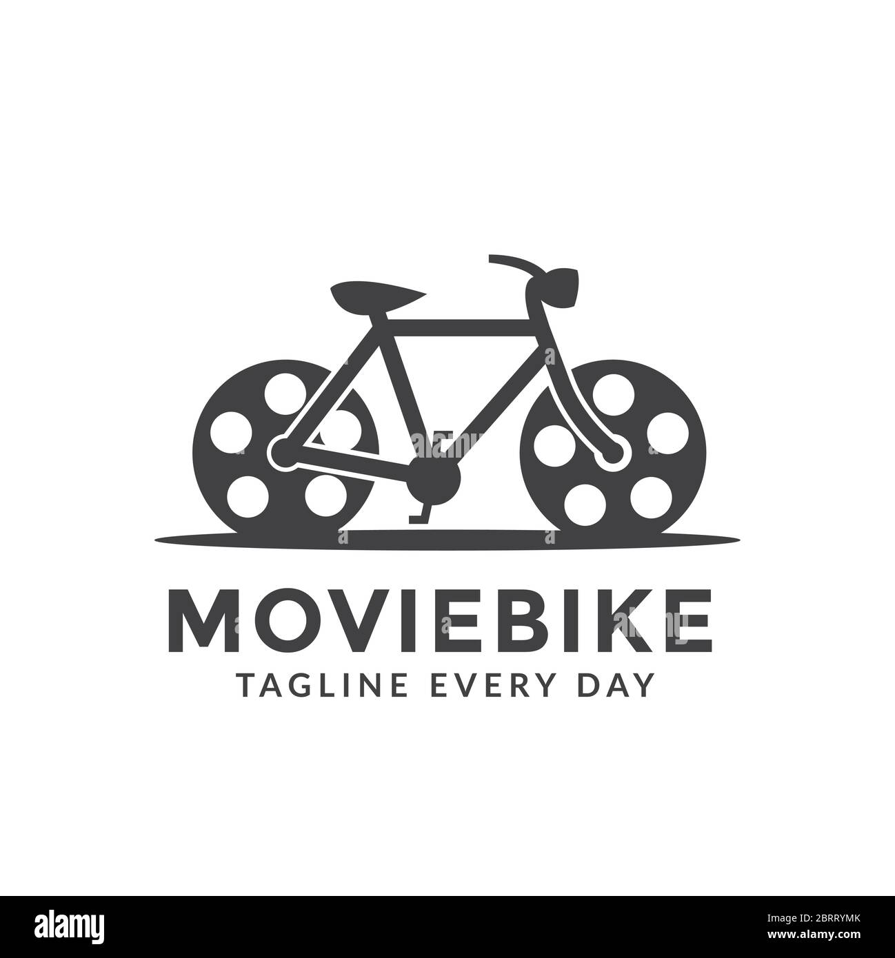 Cycle media logo design template Stock Vector Image & Art - Alamy