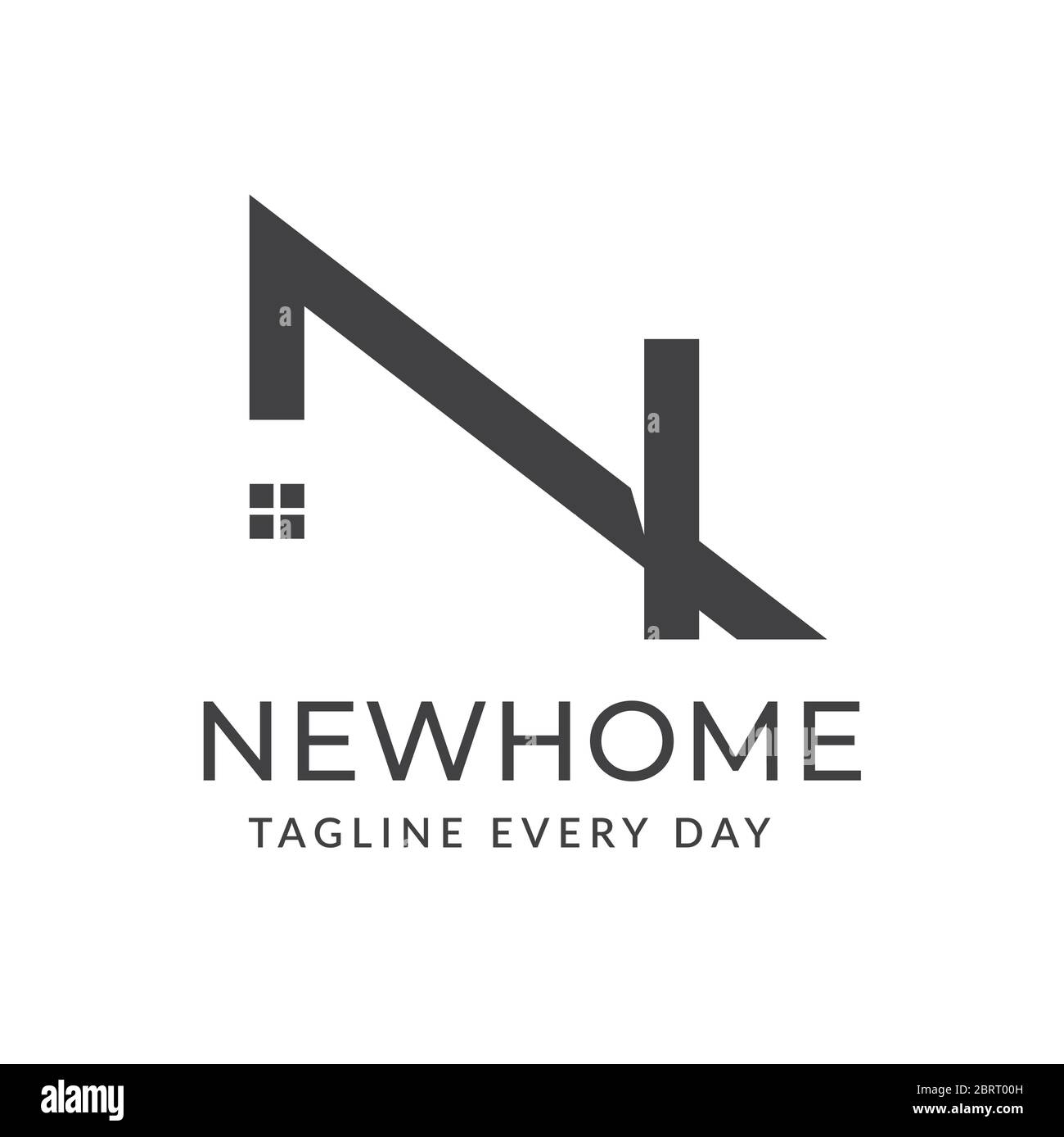 Minimalist home logo design template Stock Vector Image & Art - Alamy