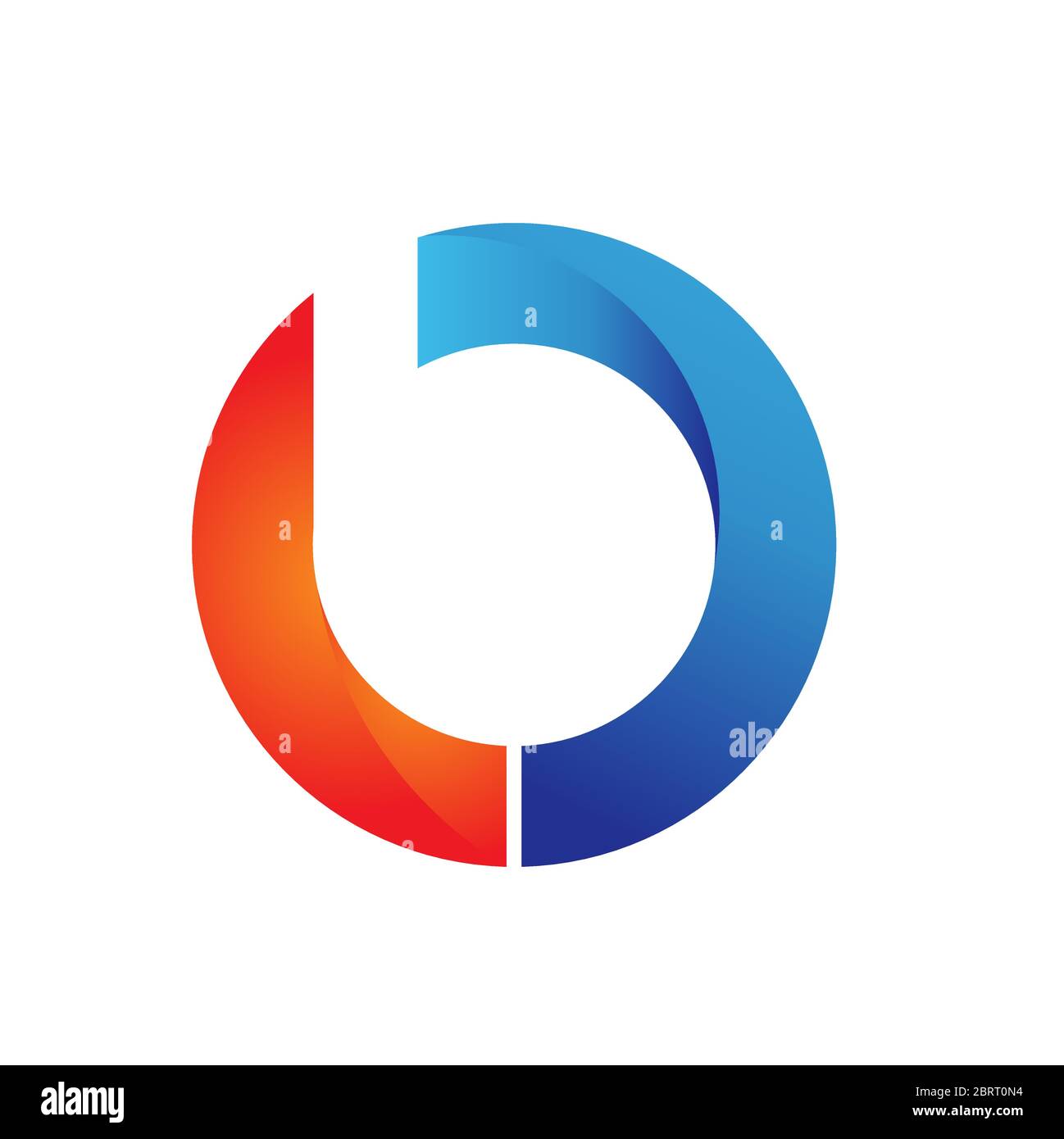 Circle B logo design template Stock Vector Image & Art - Alamy