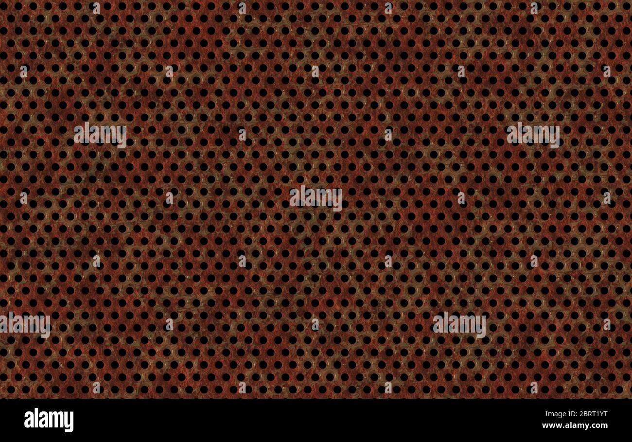 aged metal grille Stock Photo - Alamy