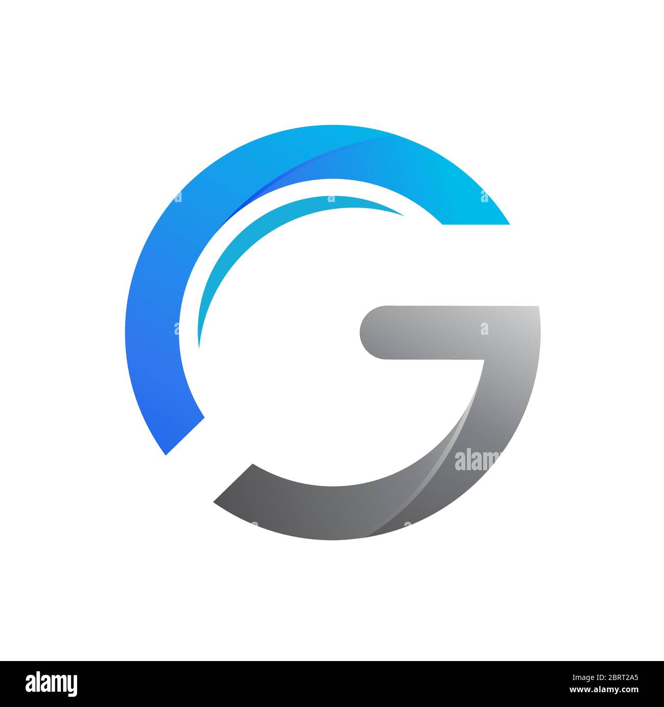 G logo design template Stock Vector Image & Art - Alamy