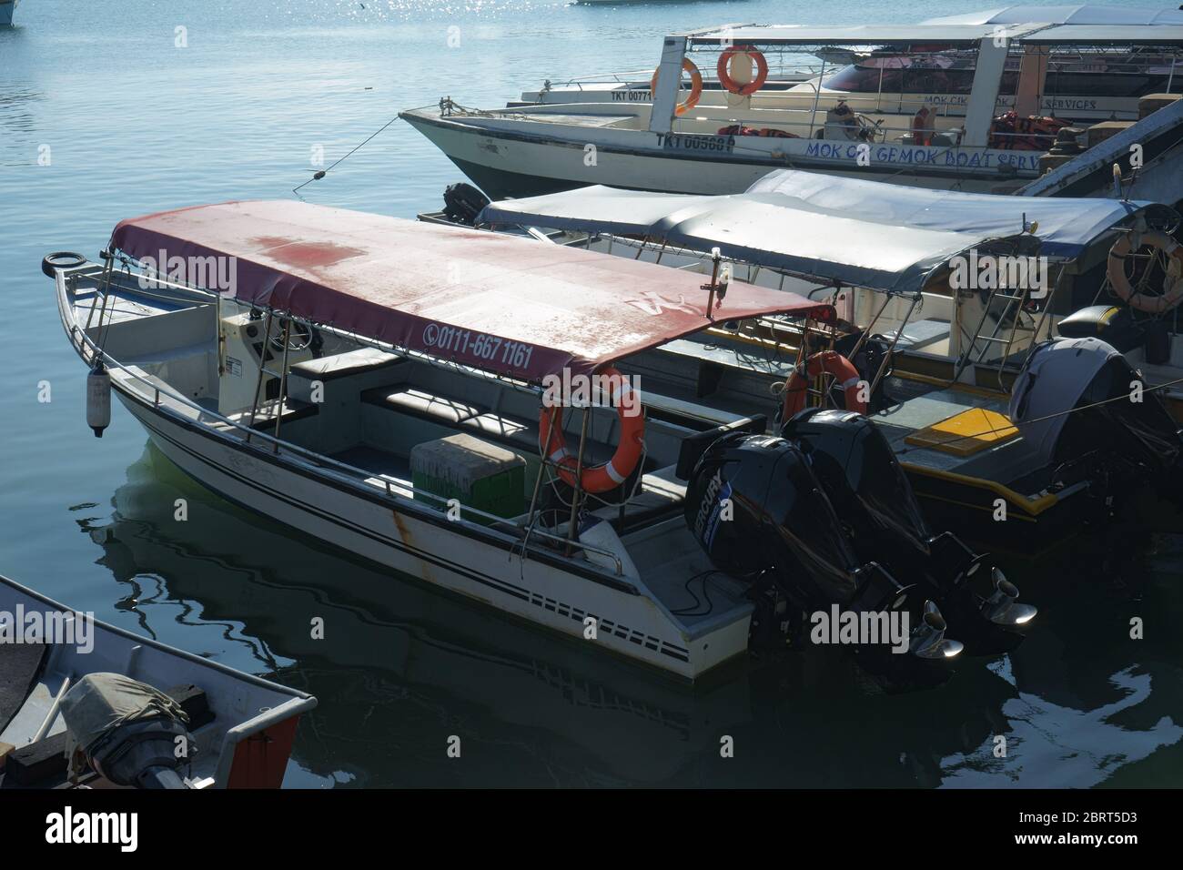 Pulau Kapas Tour Boat Stock Photo - Alamy