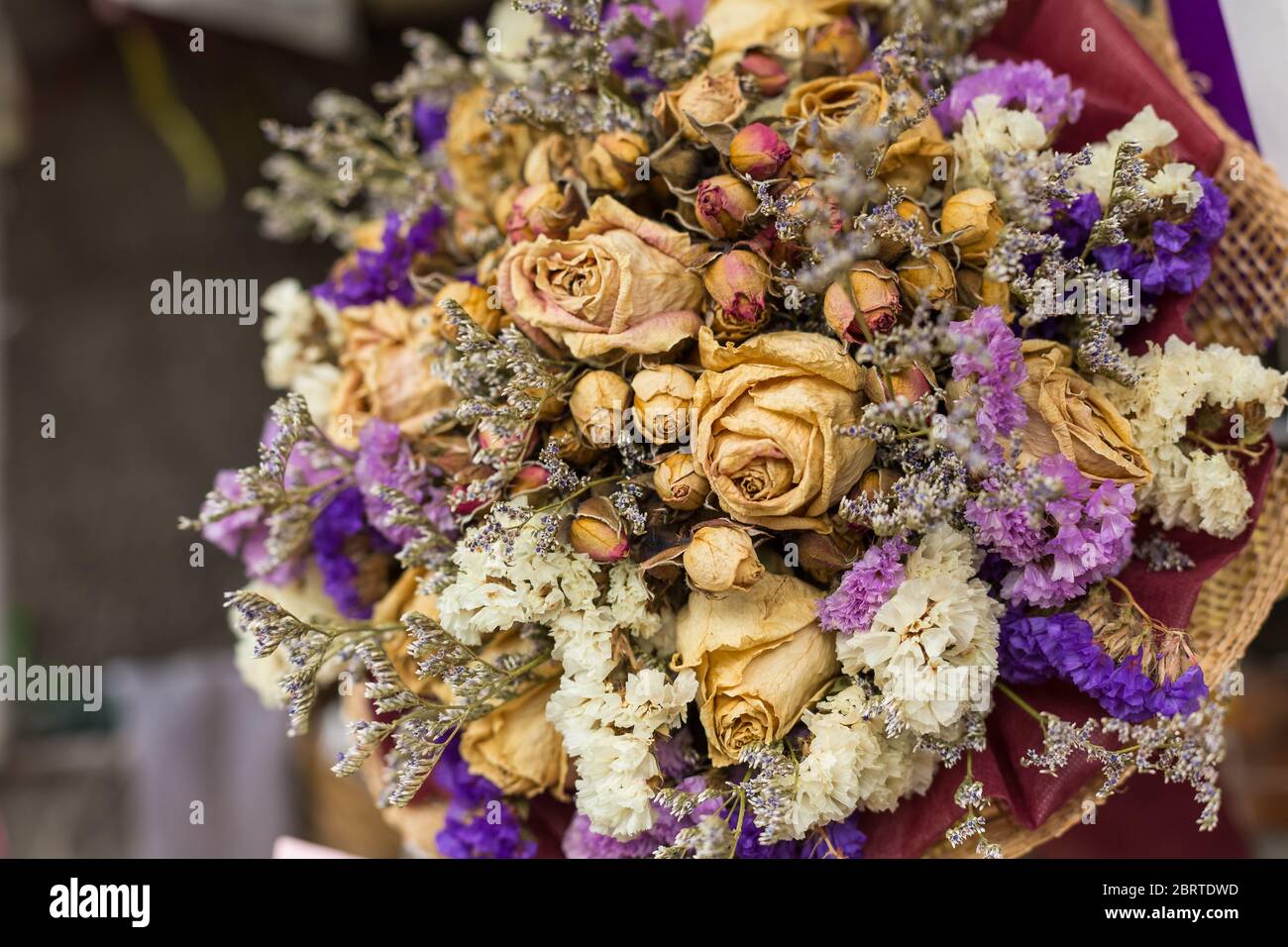 Group of dry flowers hi-res stock photography and images - Alamy