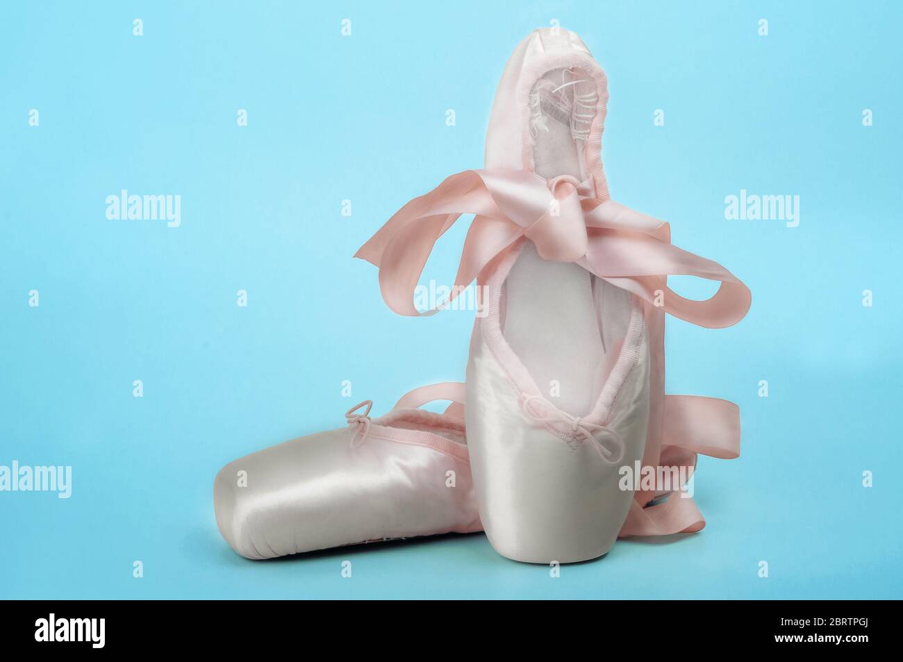 Pointe ballet shoes hanging on hi-res stock photography and images - Alamy