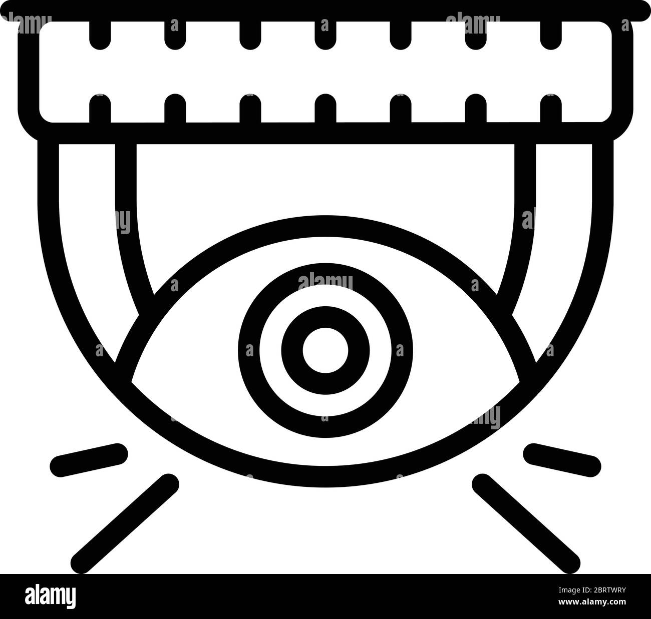 Cctv camera indoor Stock Vector Images - Alamy