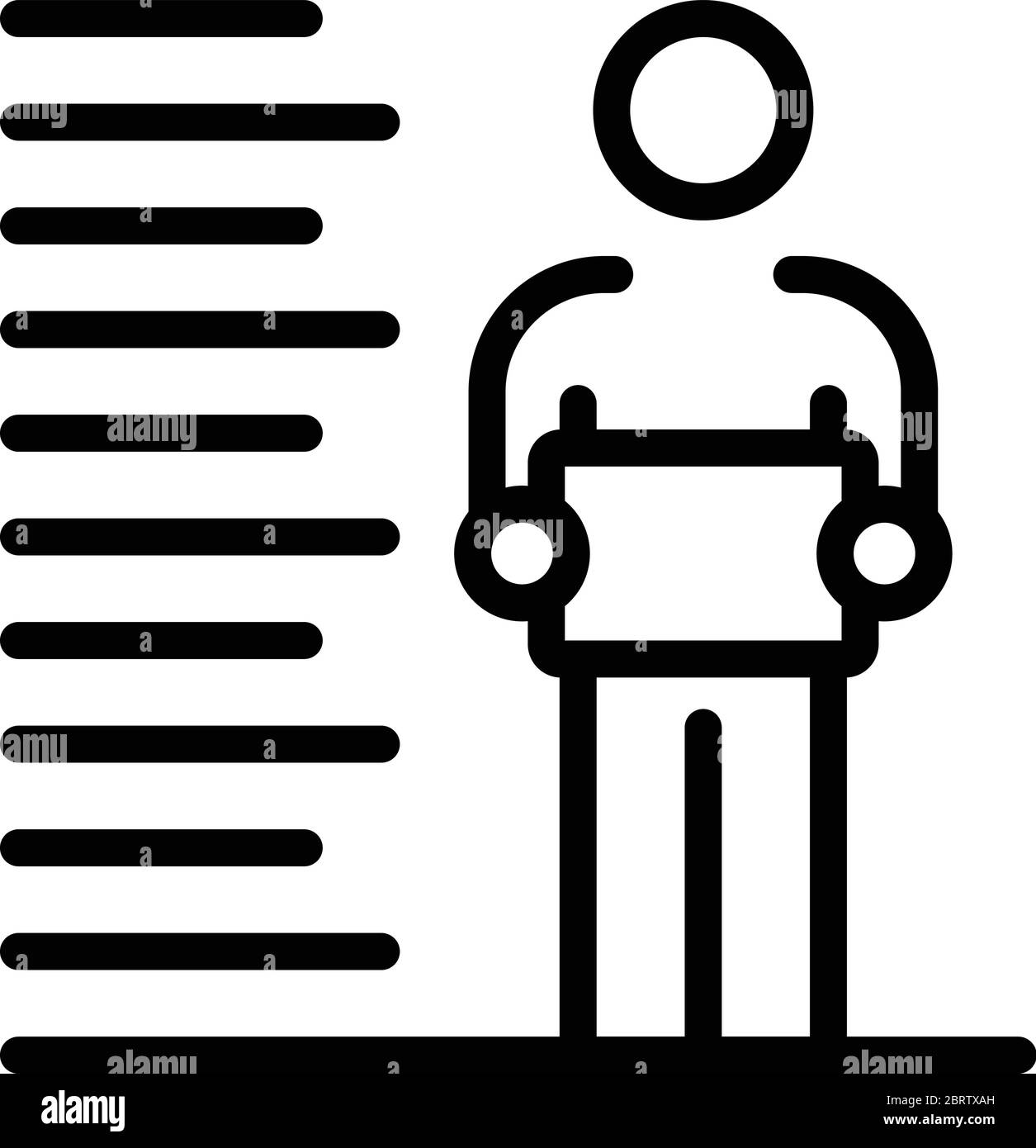 Criminal silhouette line up hi-res stock photography and images - Alamy