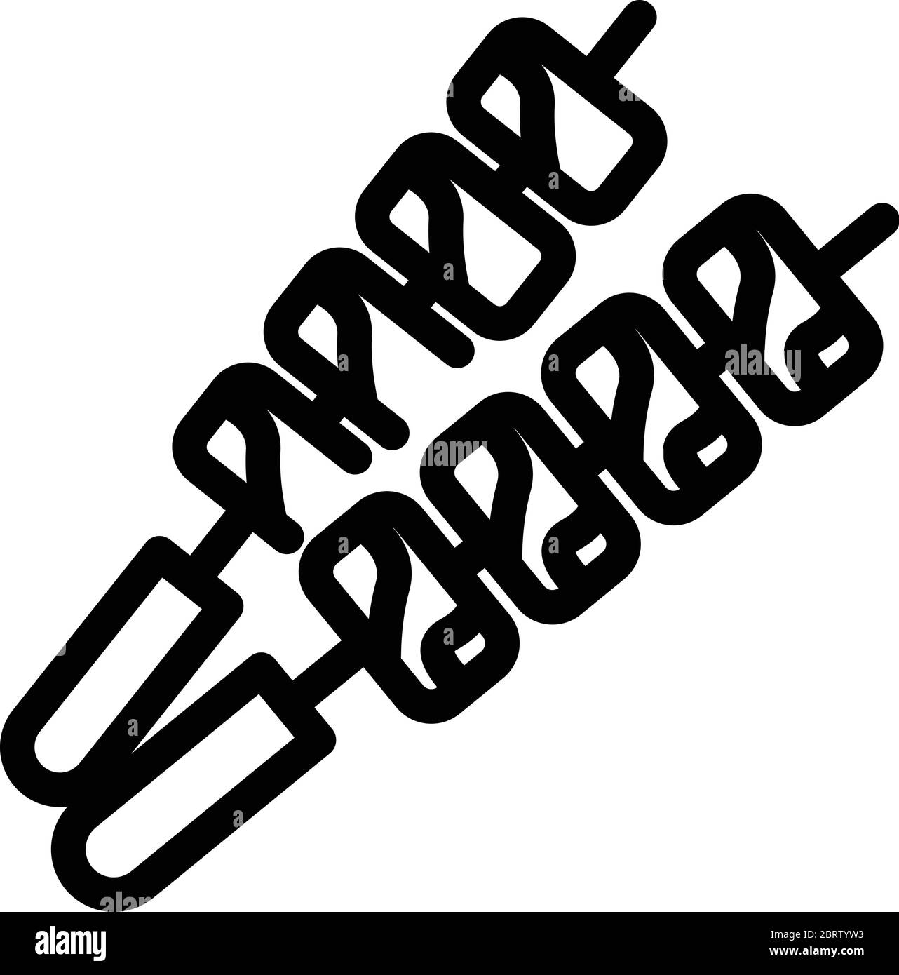 Beef sticks Stock Vector Images - Alamy