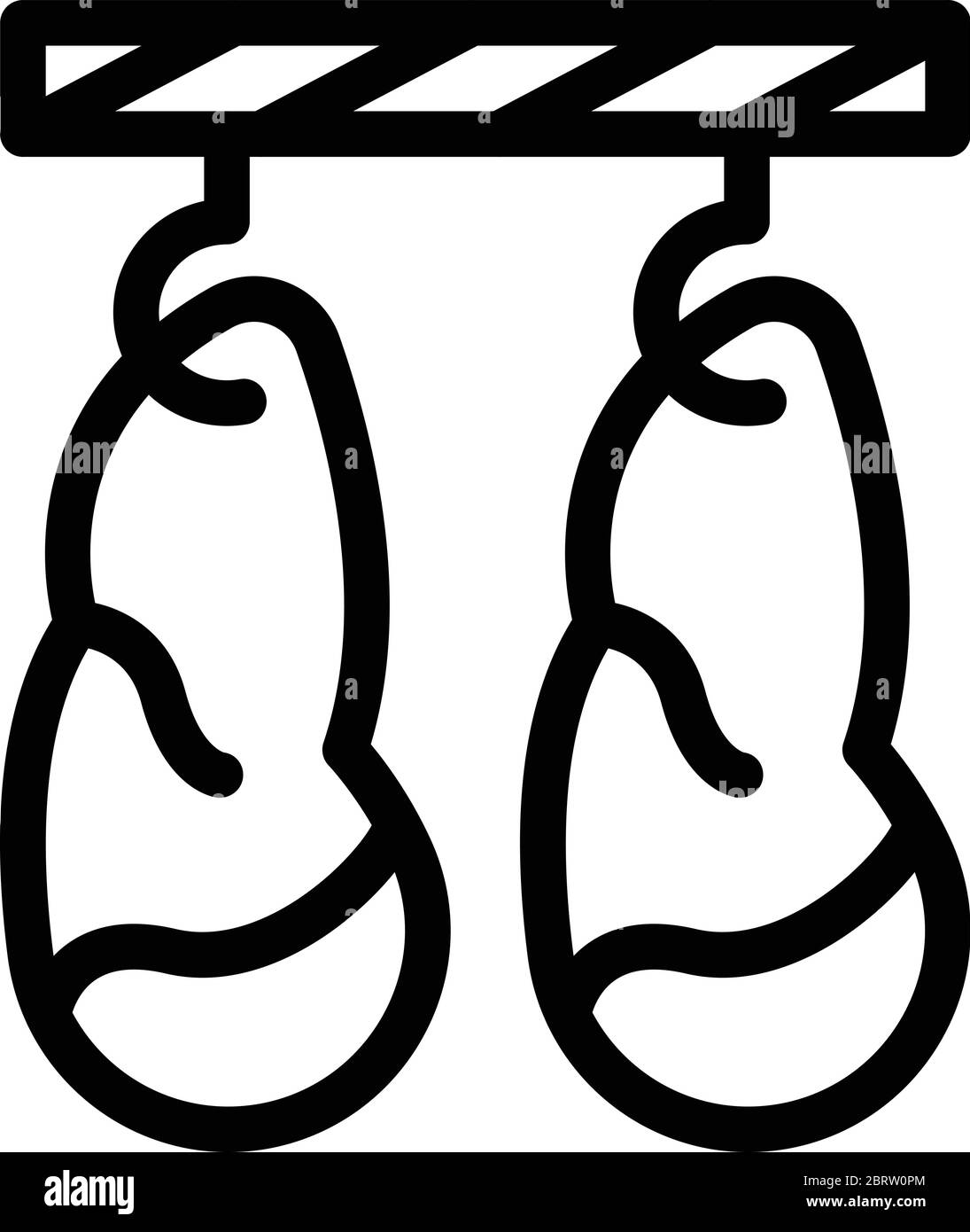 Pork hind leg meat hi-res stock photography and images - Alamy