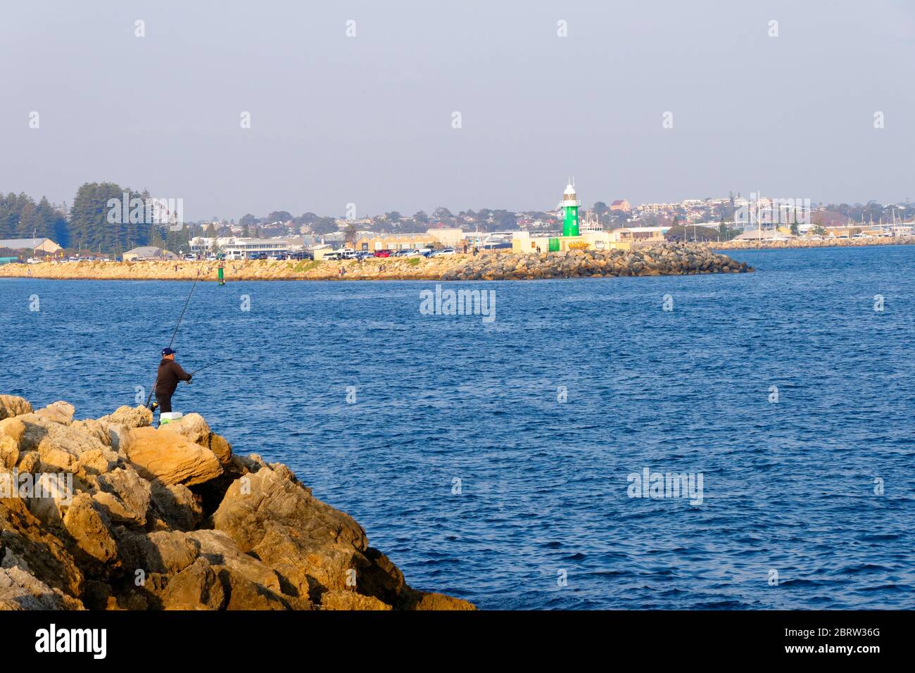 North mole lighthouse australia hi-res stock photography and images - Alamy