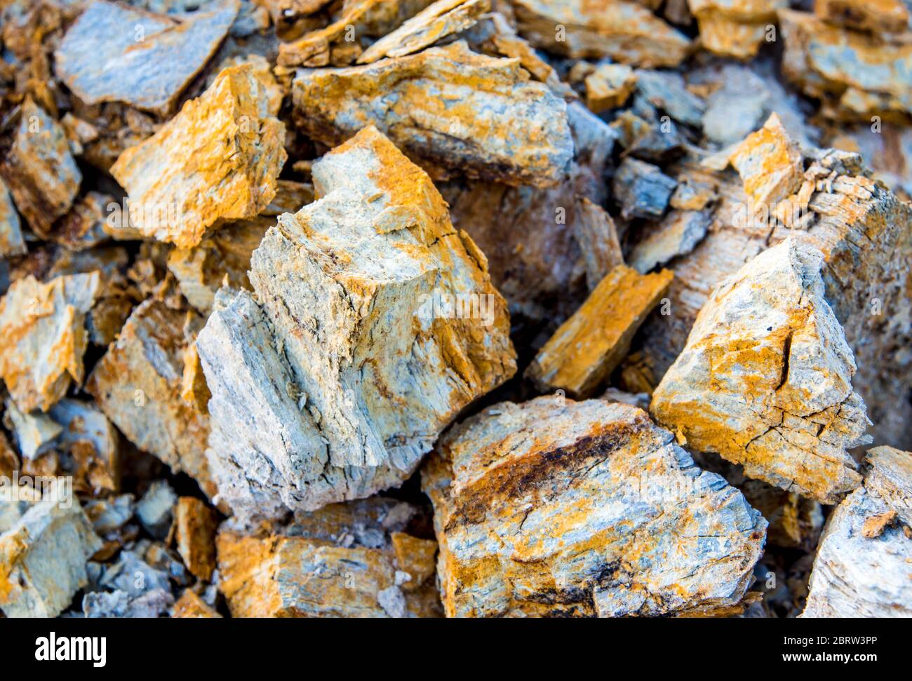Hard rock yellow soil hi-res stock photography and images - Alamy