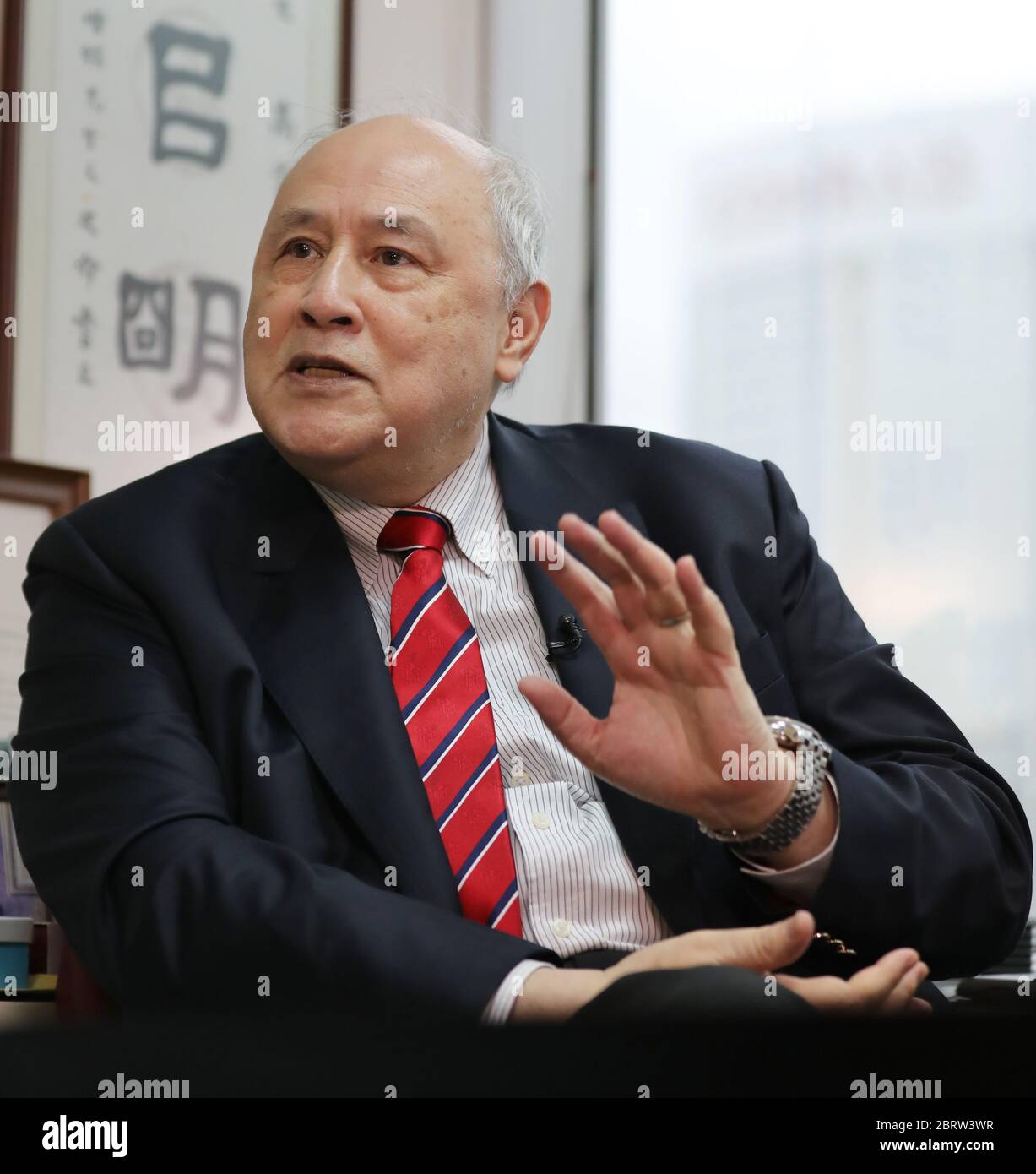 Hong Kong, China. 20th May, 2020. Anthony Neoh, chairman of Hong Kong's ...