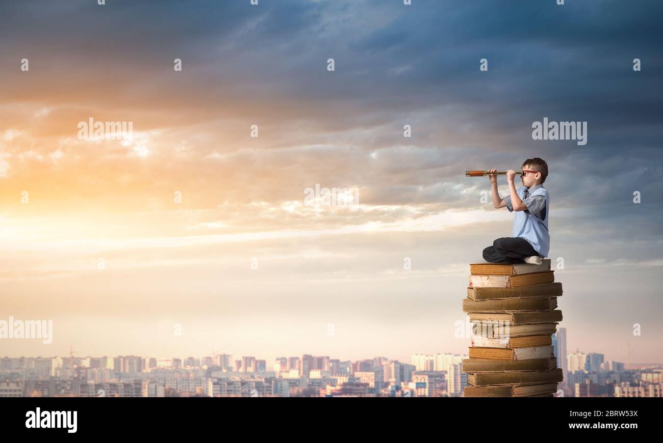 Reading for getting knowledge Stock Photo - Alamy