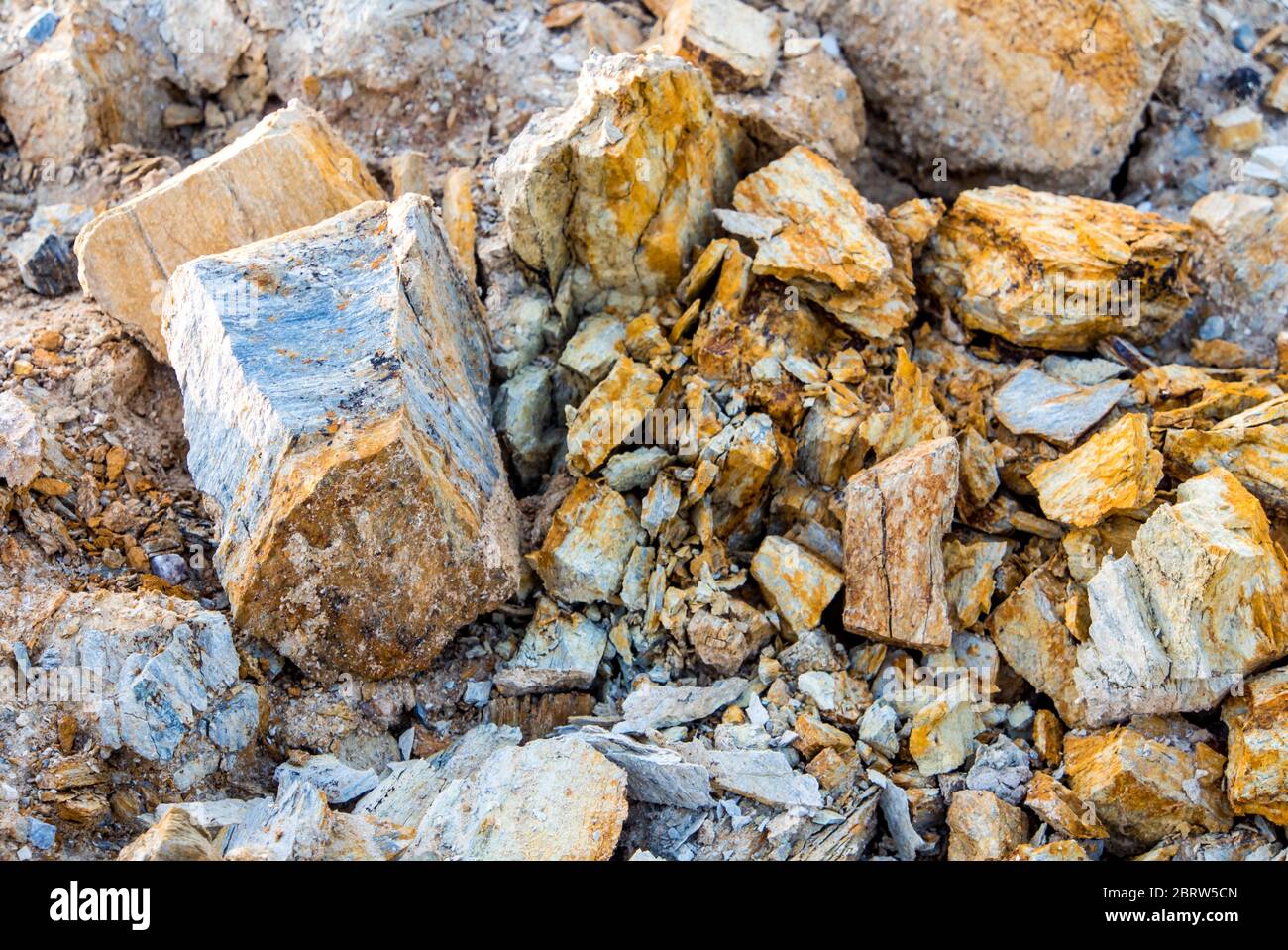 Texture of stone and soil on rocky mountain soil Stock Photo - Alamy