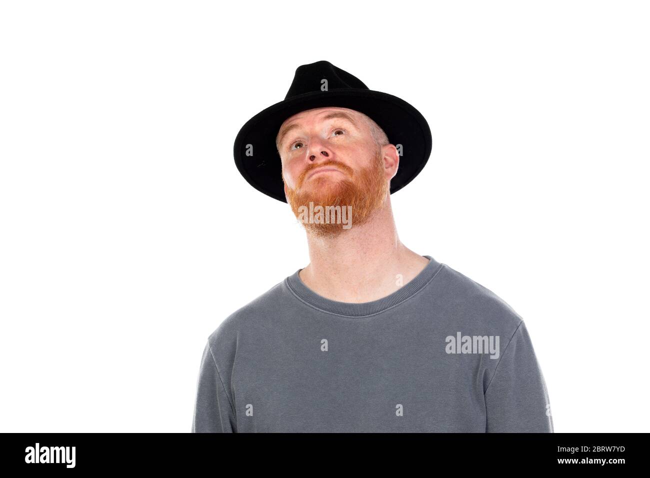 Angry redhead beard young man hi-res stock photography and images - Alamy