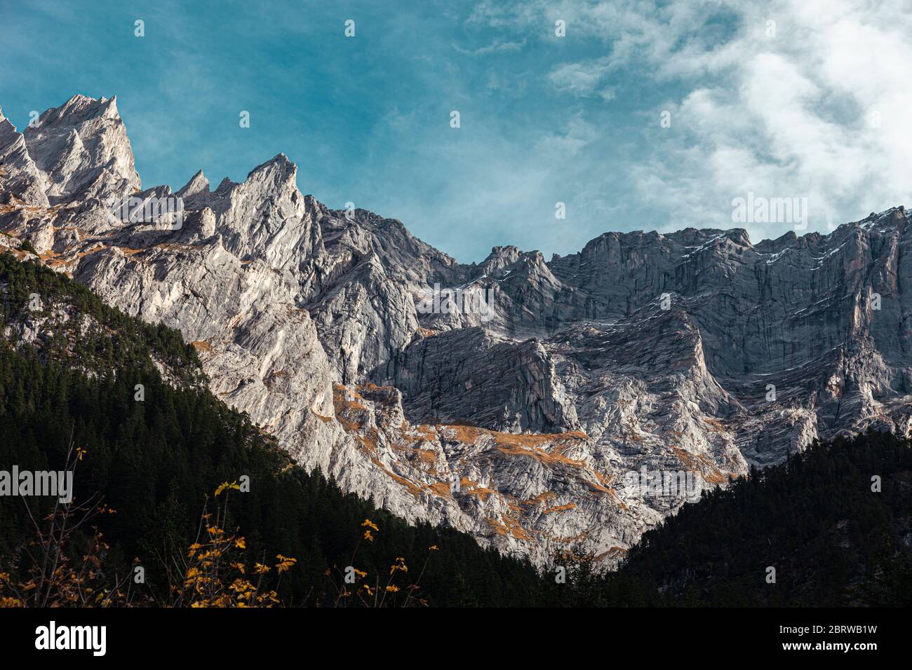 Sunrise over mountain valley range in the Switzerland Alp Stock Photo ...