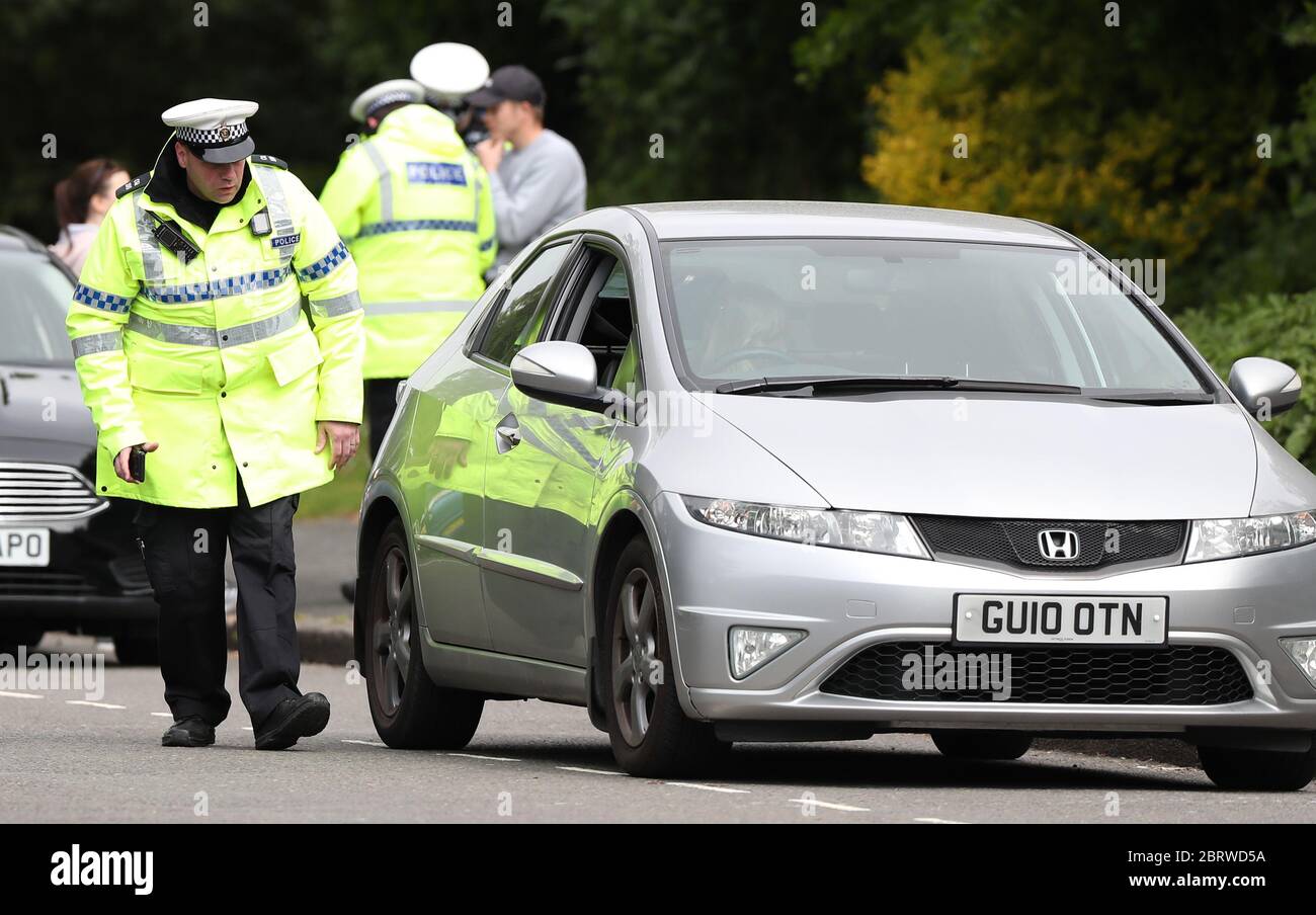 Police pulling over car uk hi-res stock photography and images - Alamy
