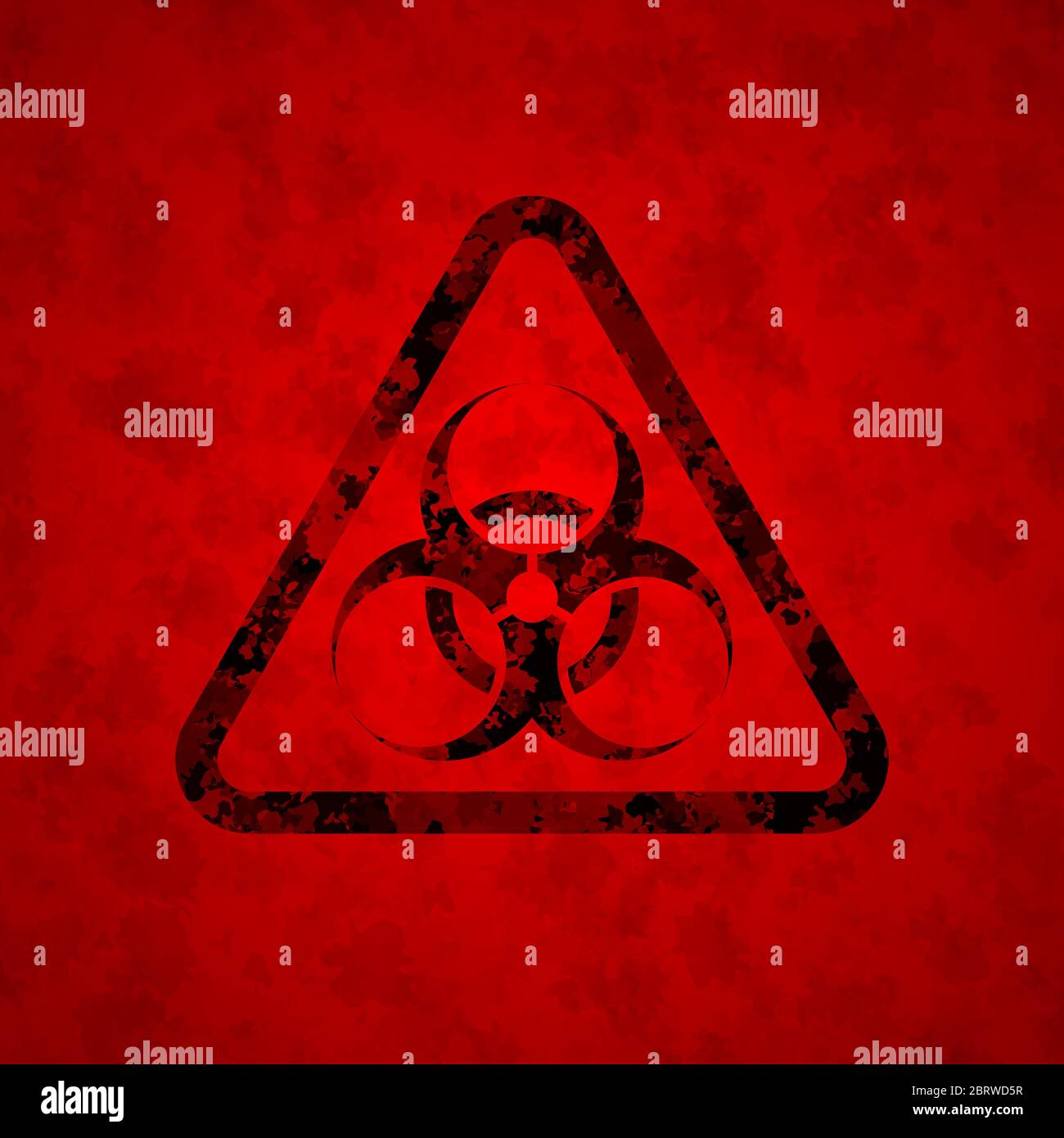 Biohazard symbol black and red hi-res stock photography and images - Alamy