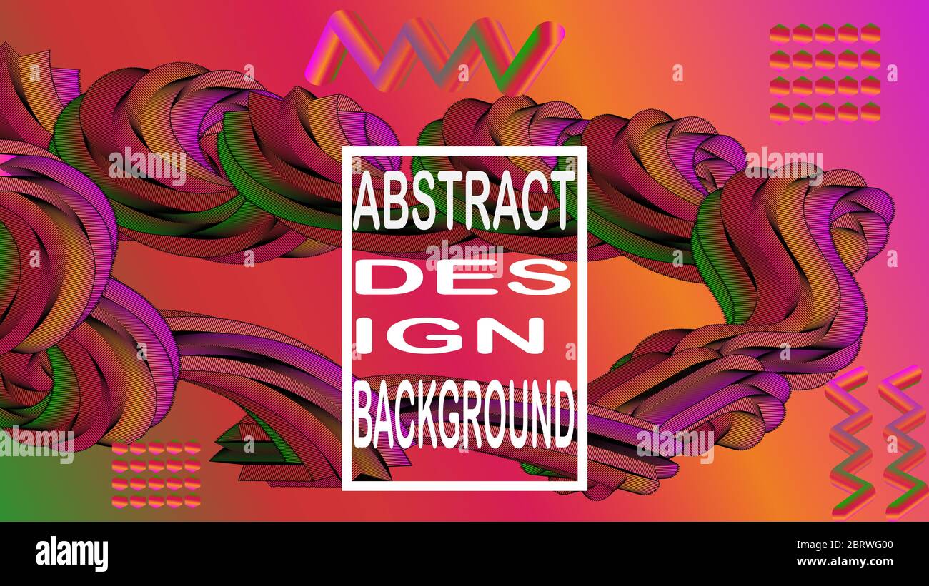 DESIGN ABSTRACT BLEND VECTOR ARTS Stock Vector Image & Art - Alamy