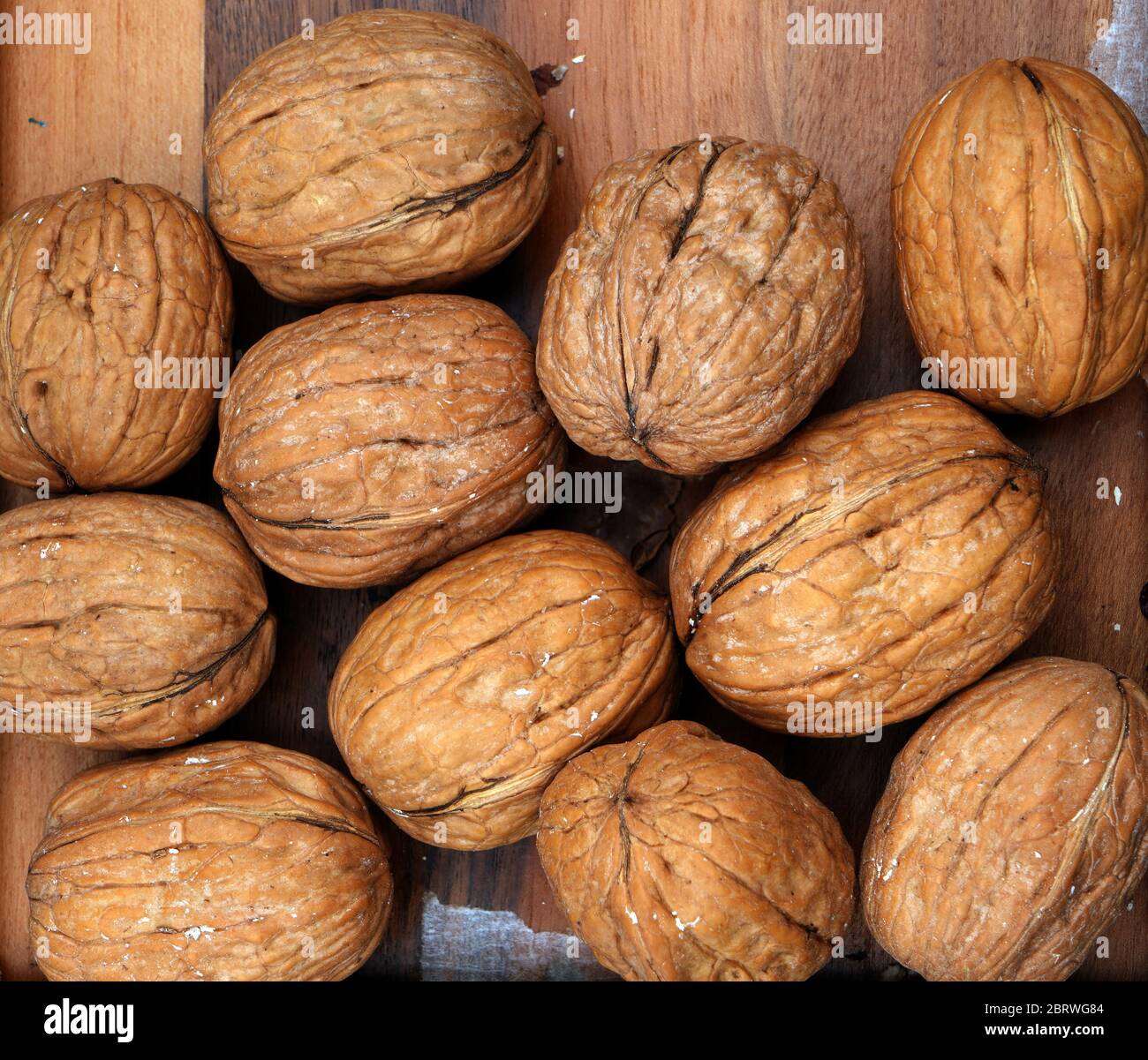 Organic walnut. For texture or background Stock Photo - Alamy