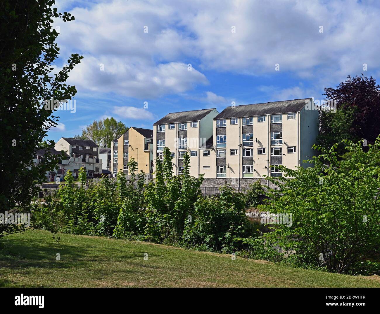 Local Authority Housing. Waterside, Kendal, Cumbria, England, United ...