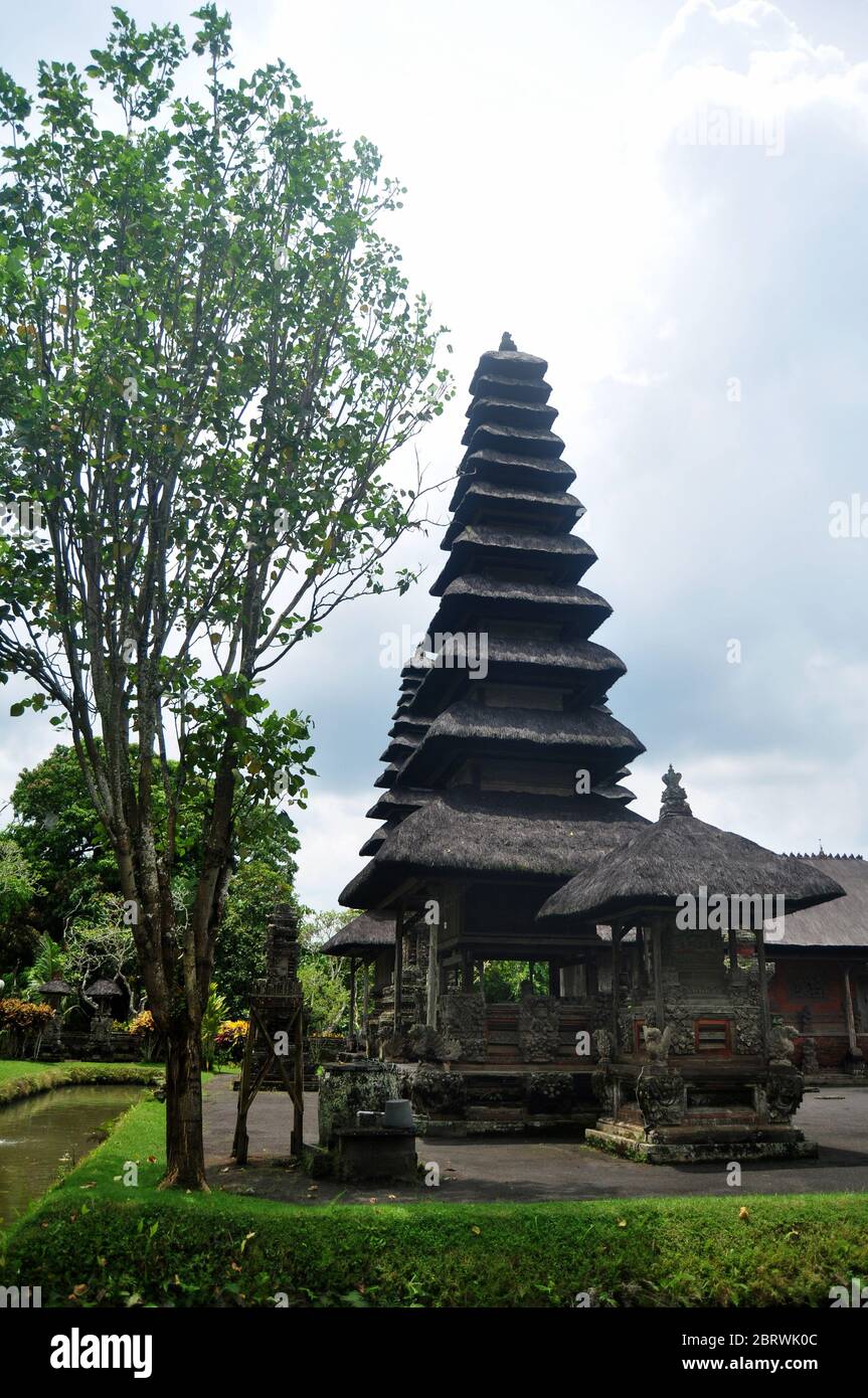 Ancient Meru towers of Pura Besakih temple significant Hindu ...