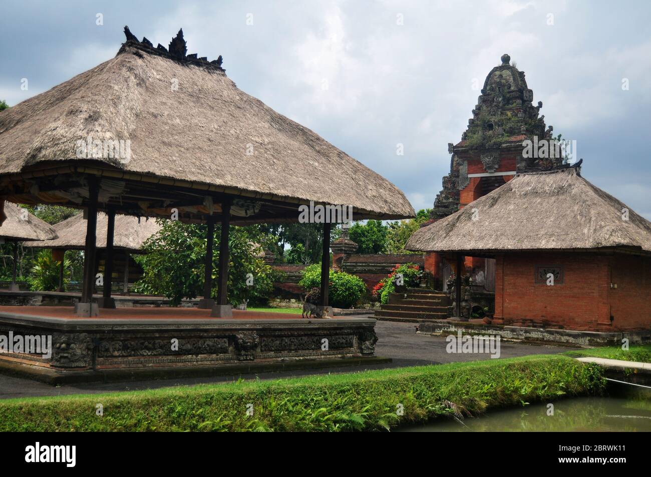Ancient Meru towers of Pura Besakih temple significant Hindu ...